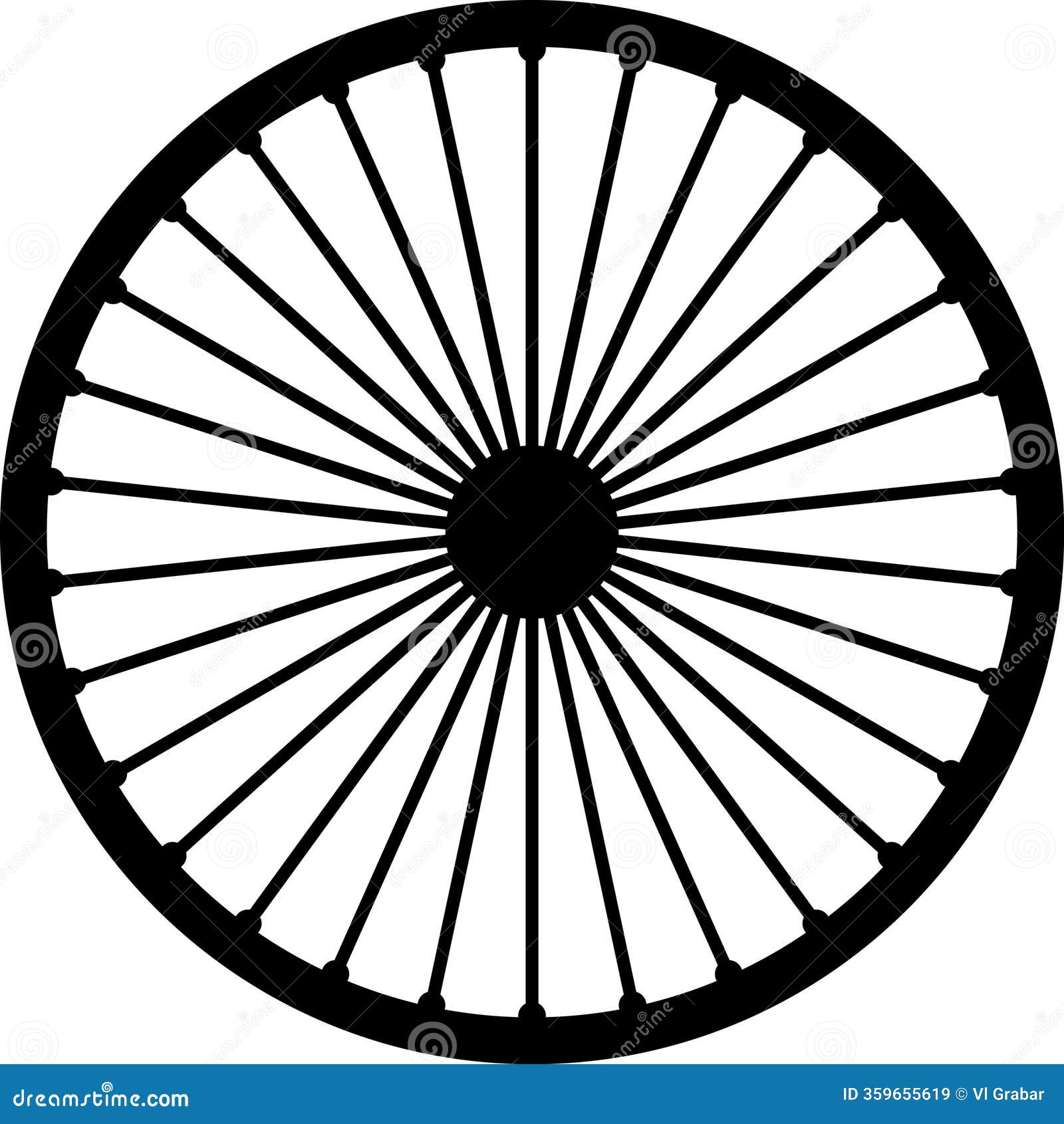 Car Wheel Rims Icon Vector Illustration. Stock Illustration ...