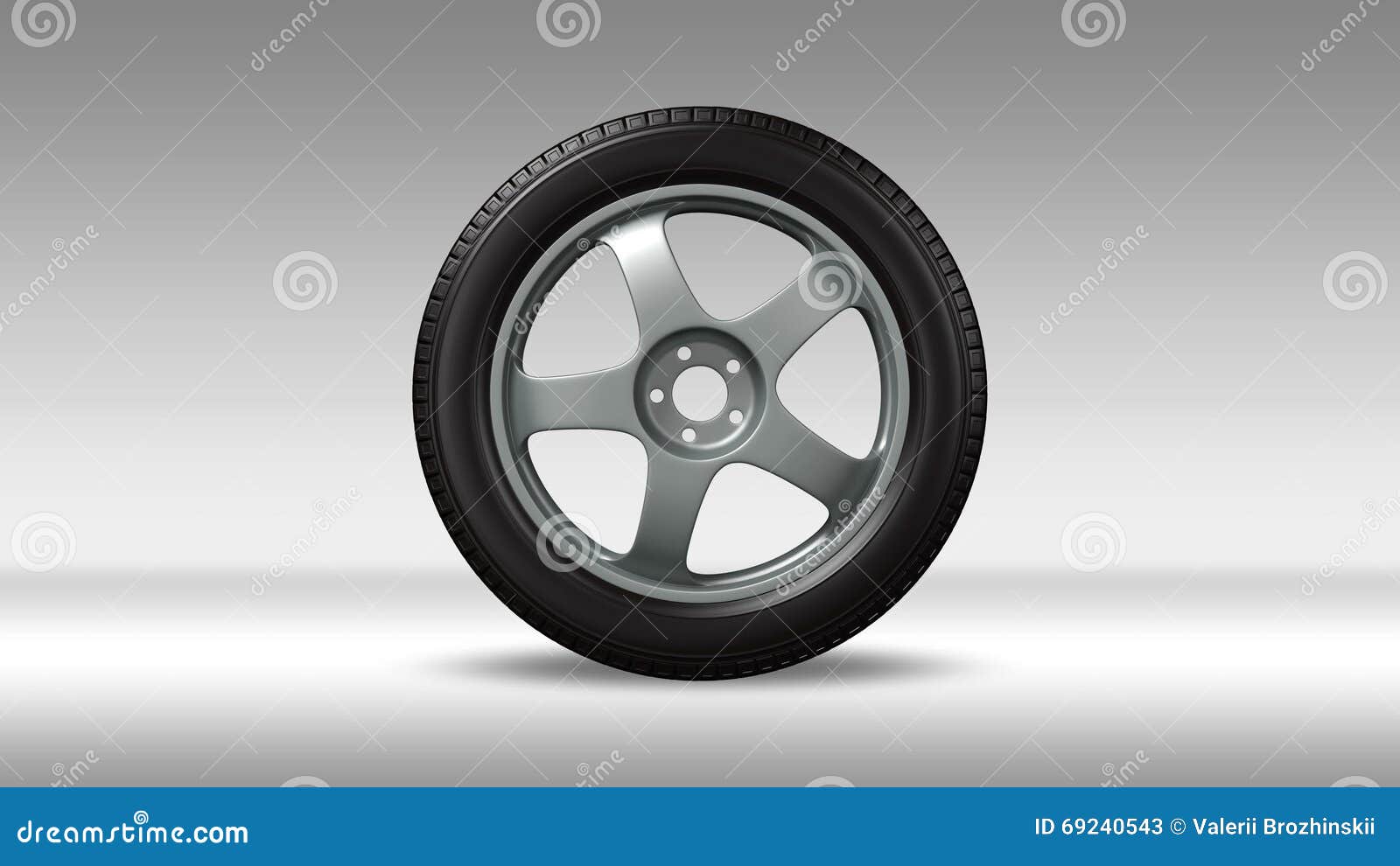 Car the Wheel is Rolling and Turns into a Soccer Ball, Seamless Loop ...