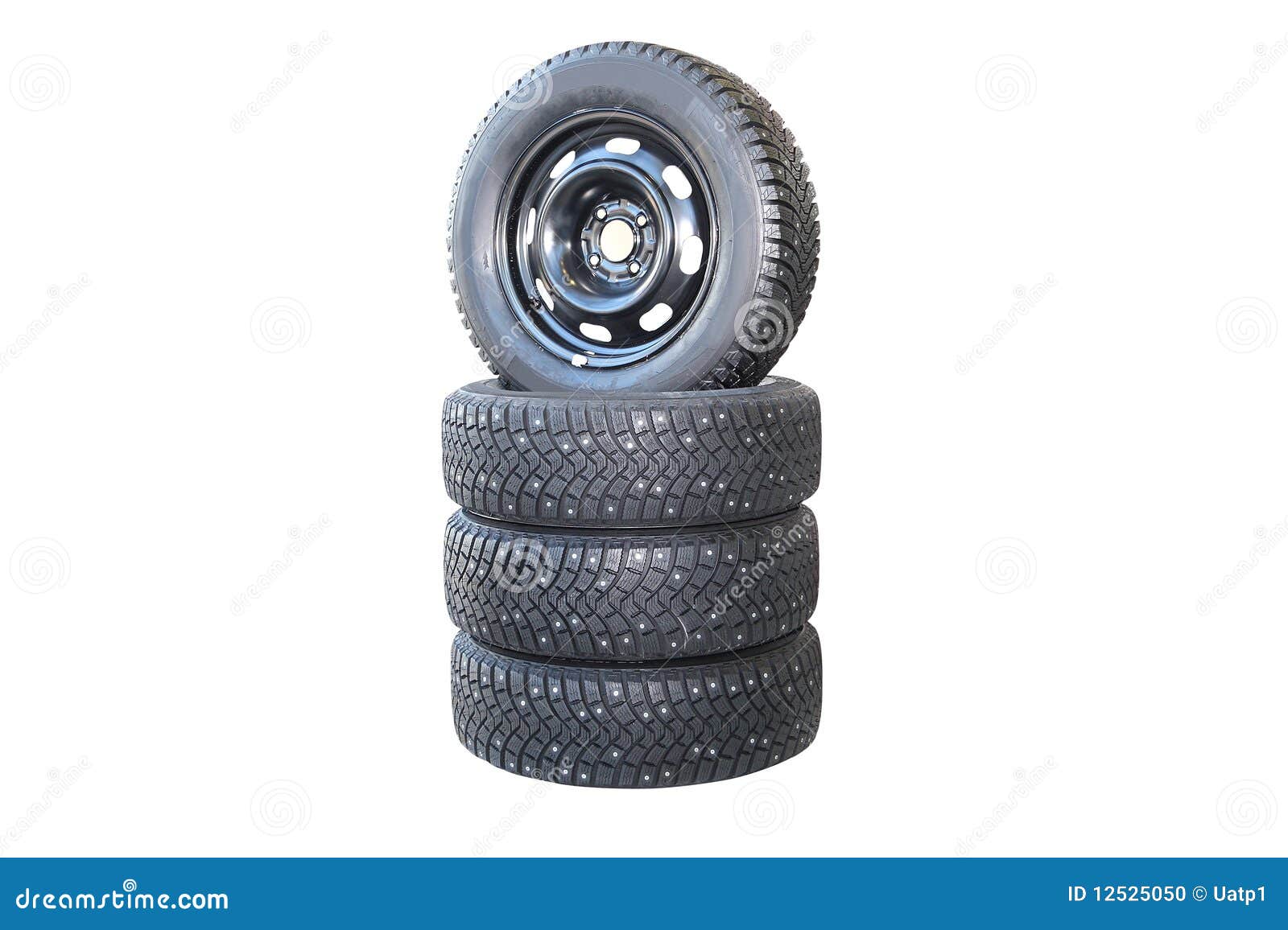 Car wheels stock photo. Image of circle, shape, stud - 12525050
