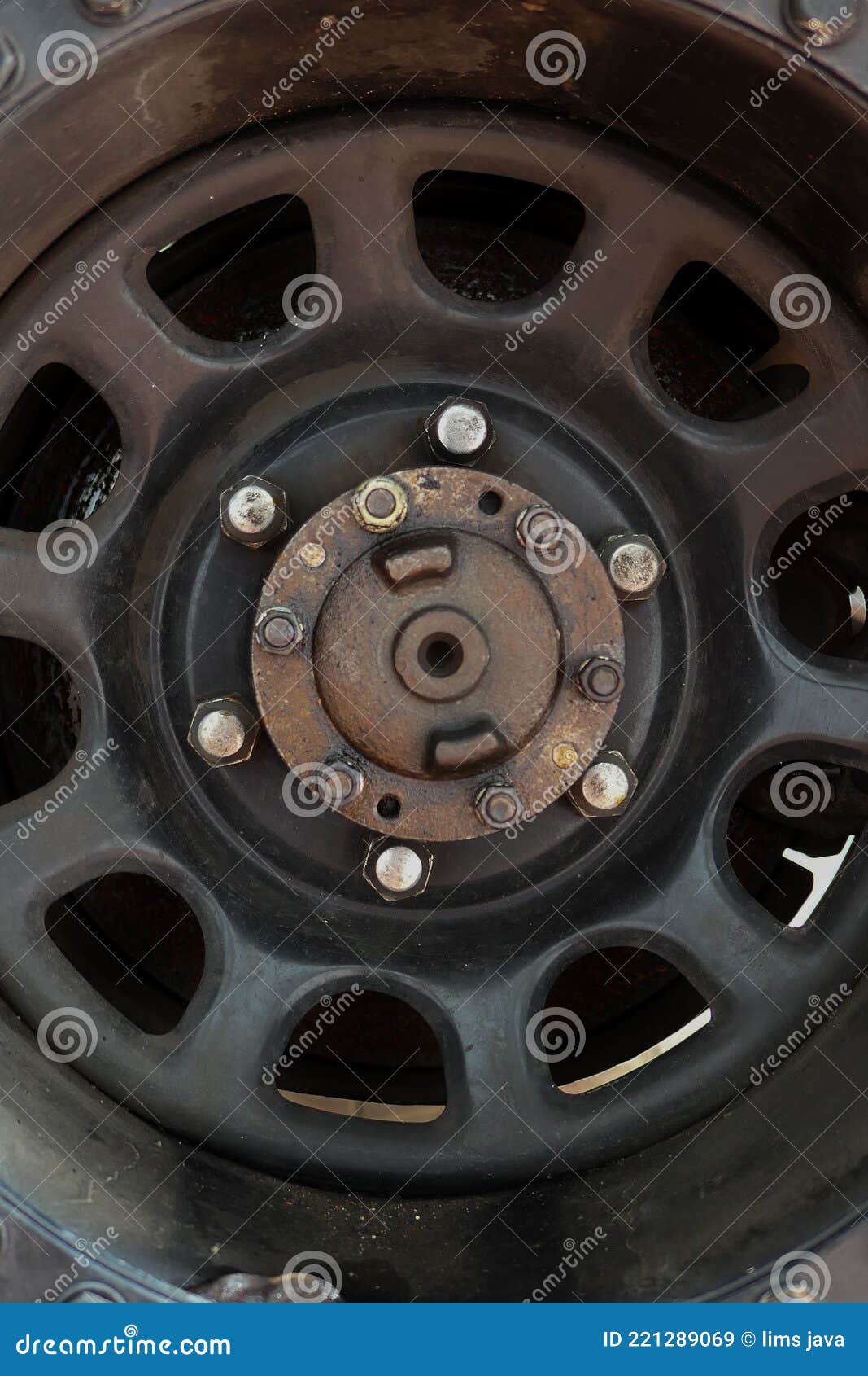 Rusty Old Jeep Wheels Royalty-Free Stock Photo | CartoonDealer.com ...