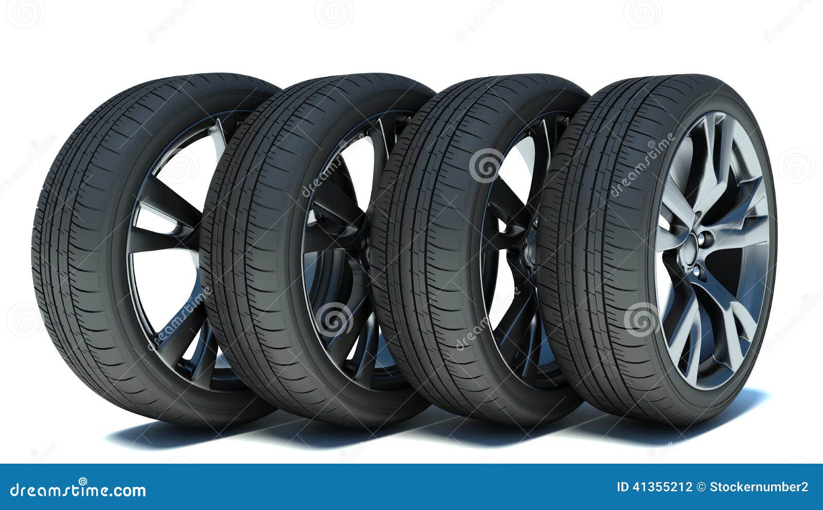 Car Wheels stock illustration. Illustration of vehicle - 41355212