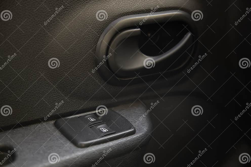 Car window button stock image. Image of gear, detail - 139107169