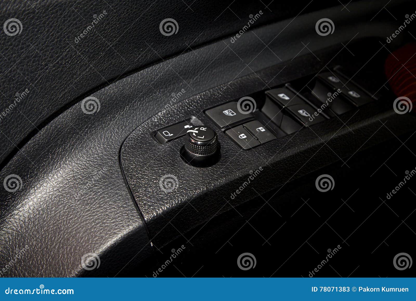 Car Window Controls and Details Stock Image - Image of component ...