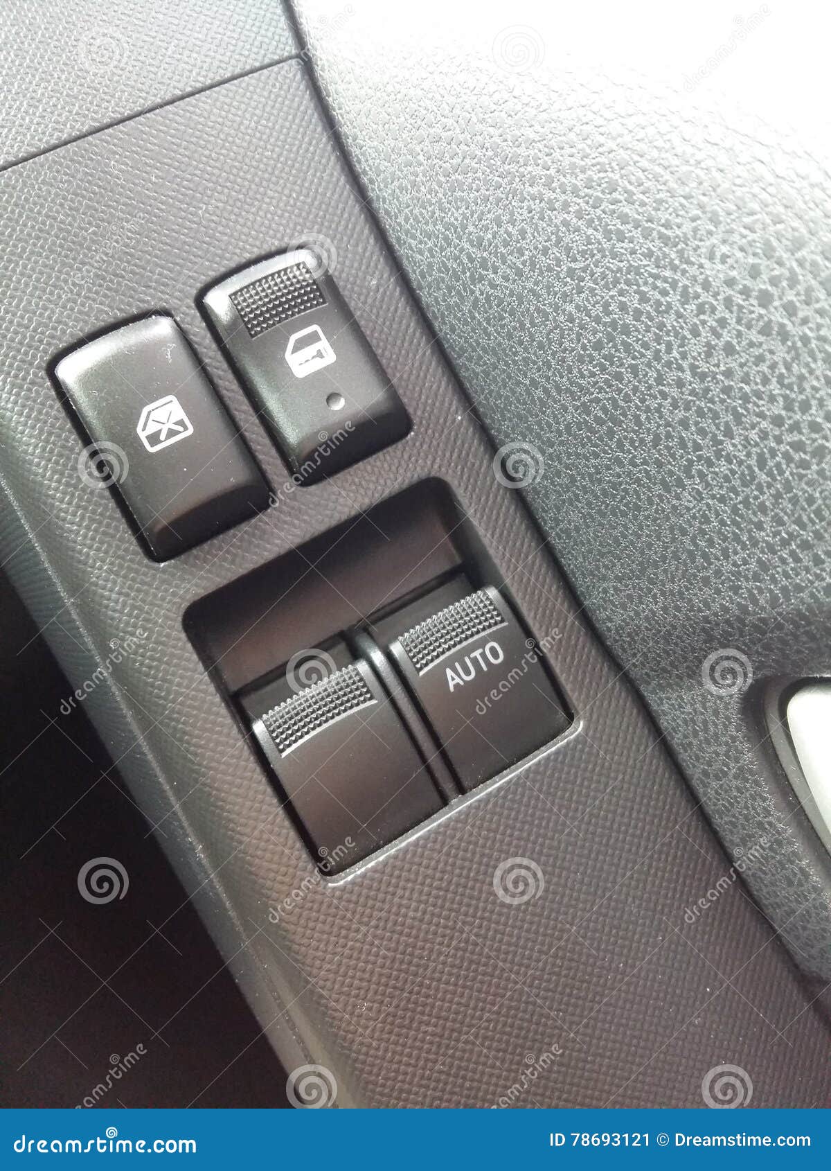Car Windows Controls and Adjustments Stock Image - Image of steering ...