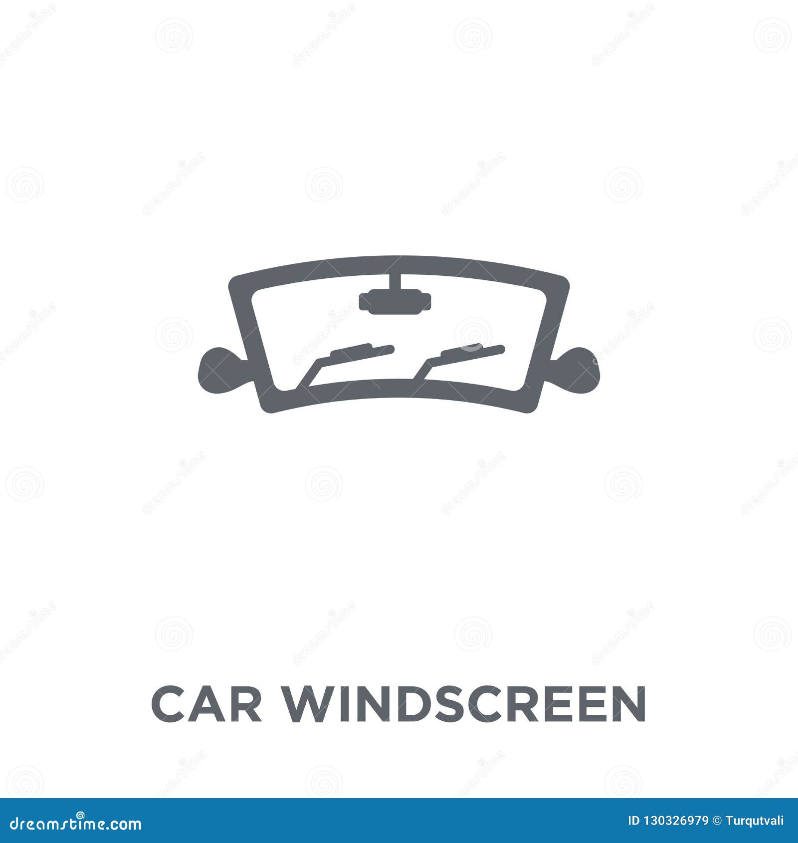 Car Windscreen Icon. Trendy Car Windscreen Logo Concept On White ...