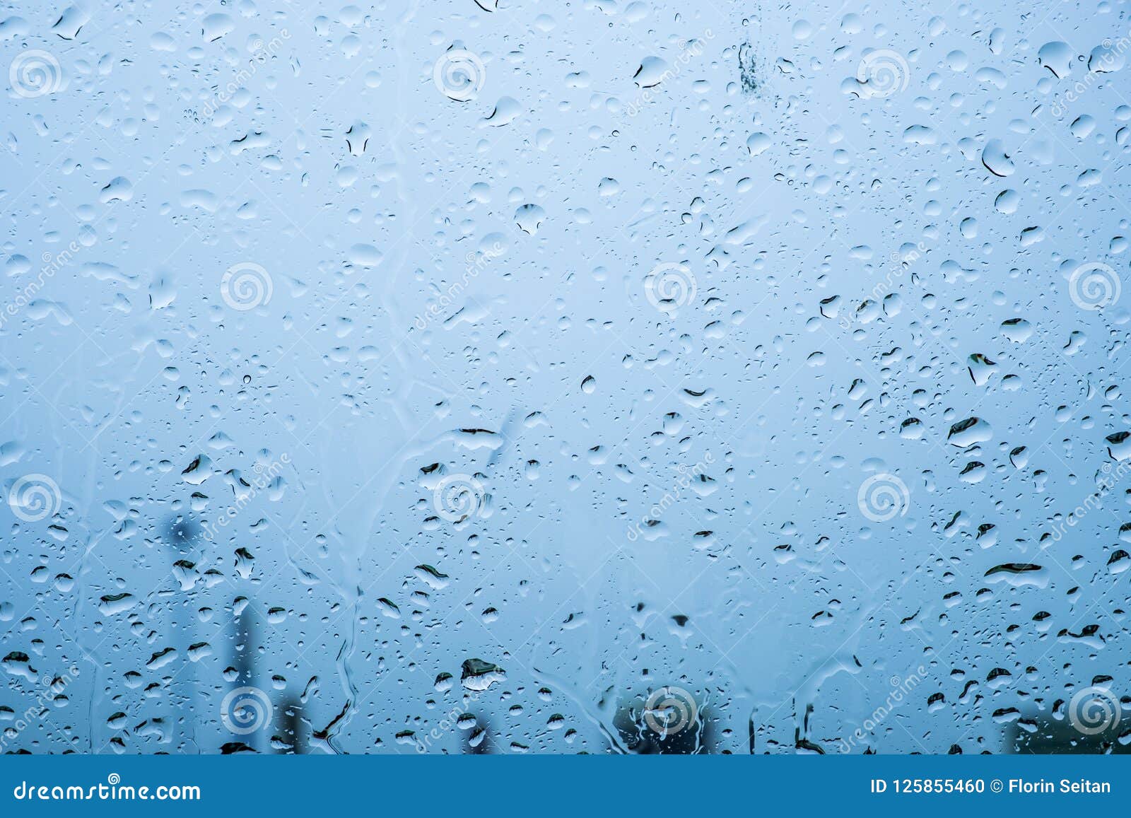 Car Windshield Covered in Raindrops/texture Background Stock Photo ...