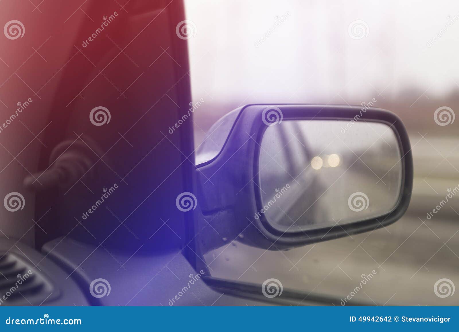 Car Wing Mirror stock photo. Image of vision, side, rear - 49942642