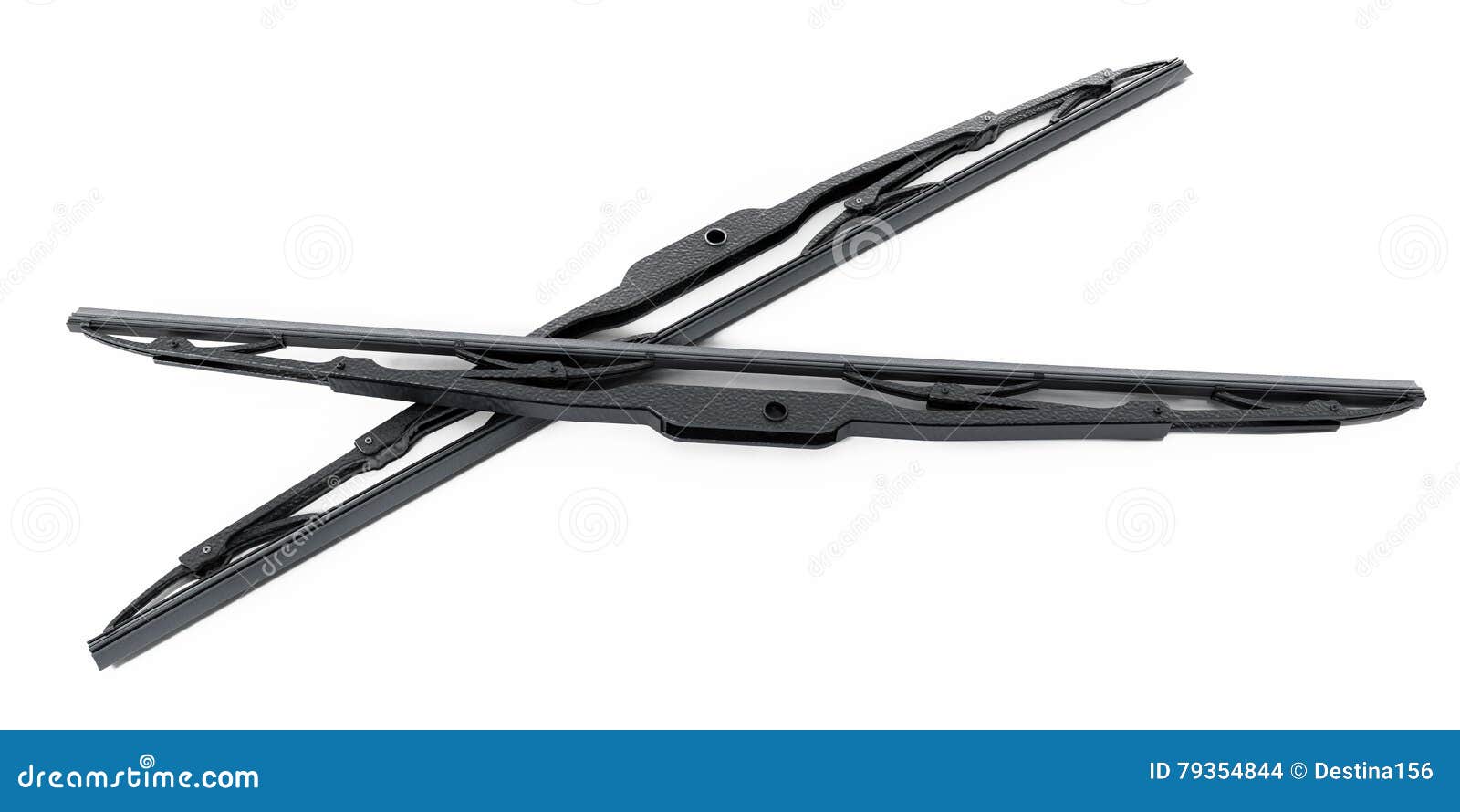 Car Wipers Isolated on White Background. 3D Illustration Stock ...
