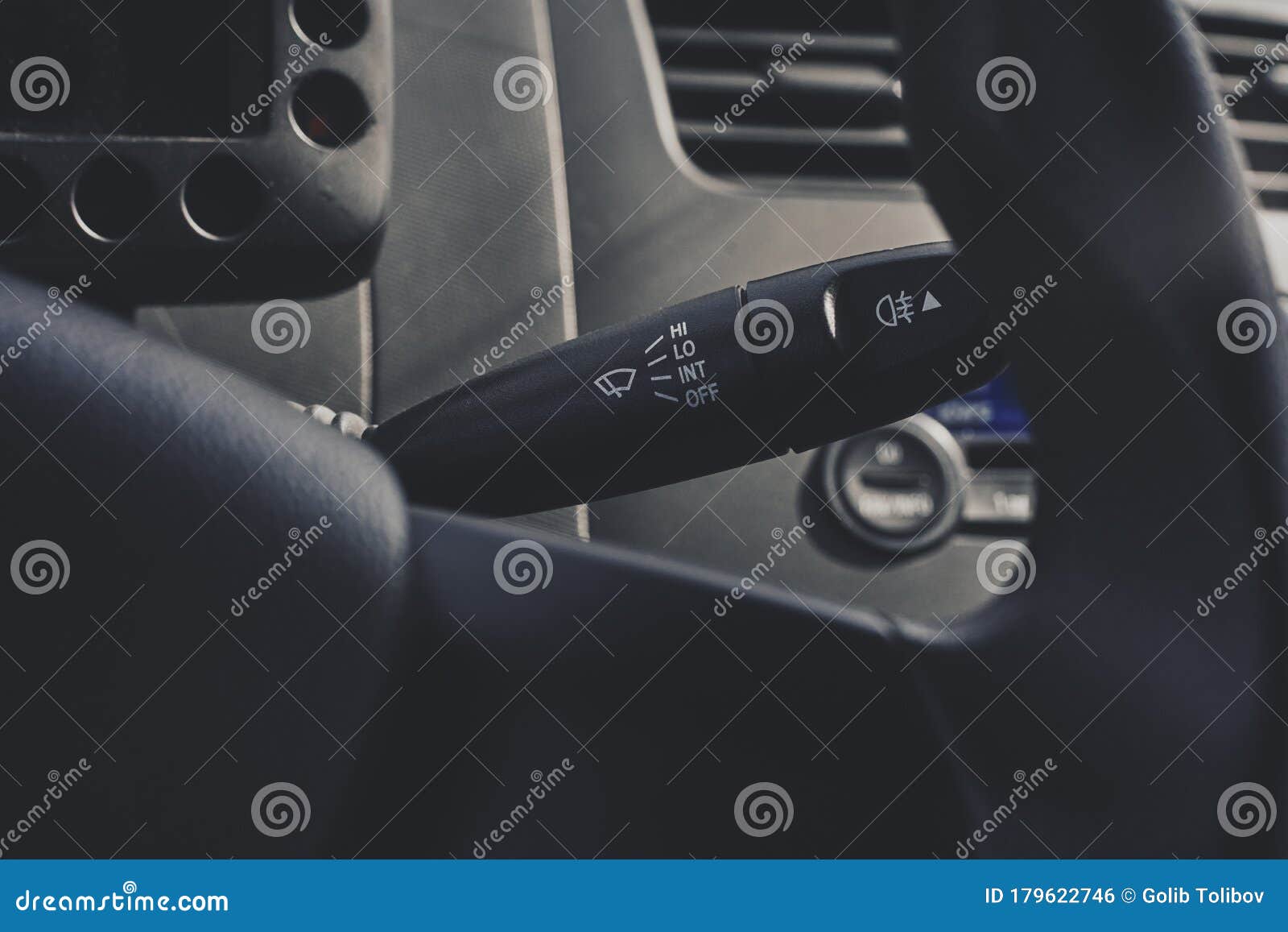 Car wipers panel stock photo. Image of automatic, auto - 179622746
