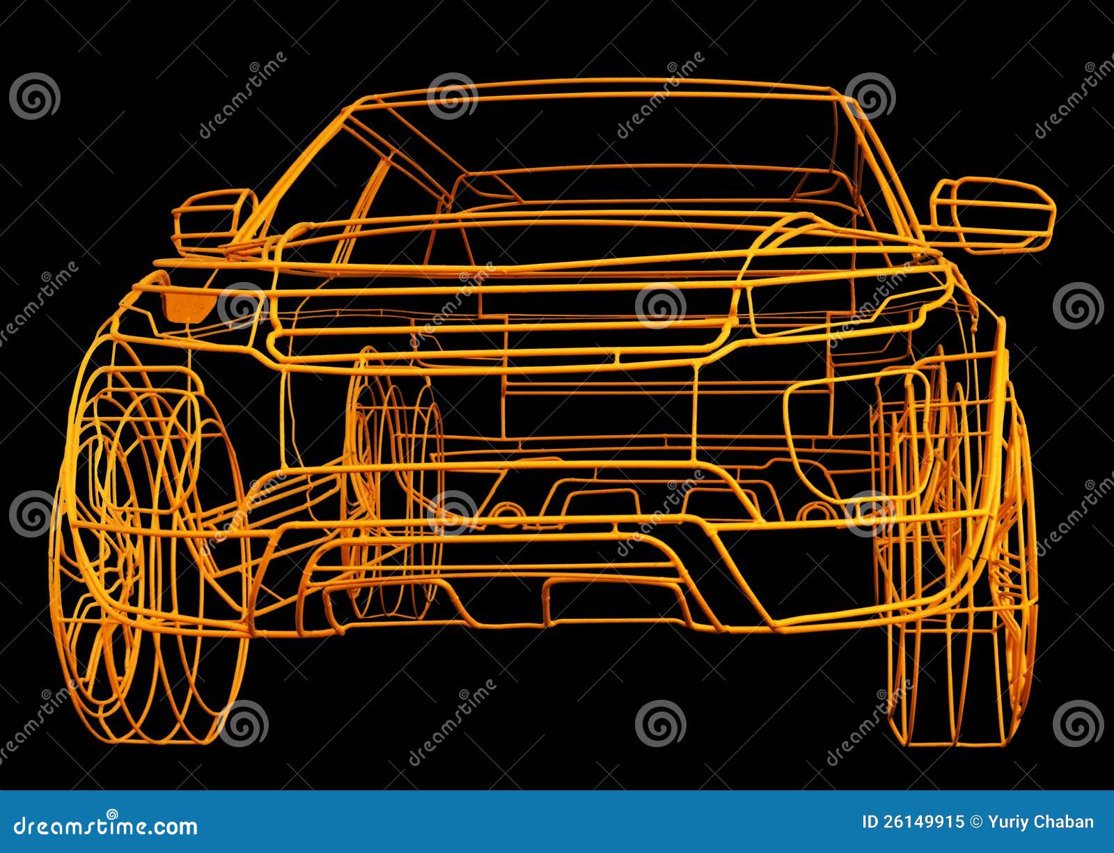 Car wire model stock image. Image of innovation, invention - 26149915