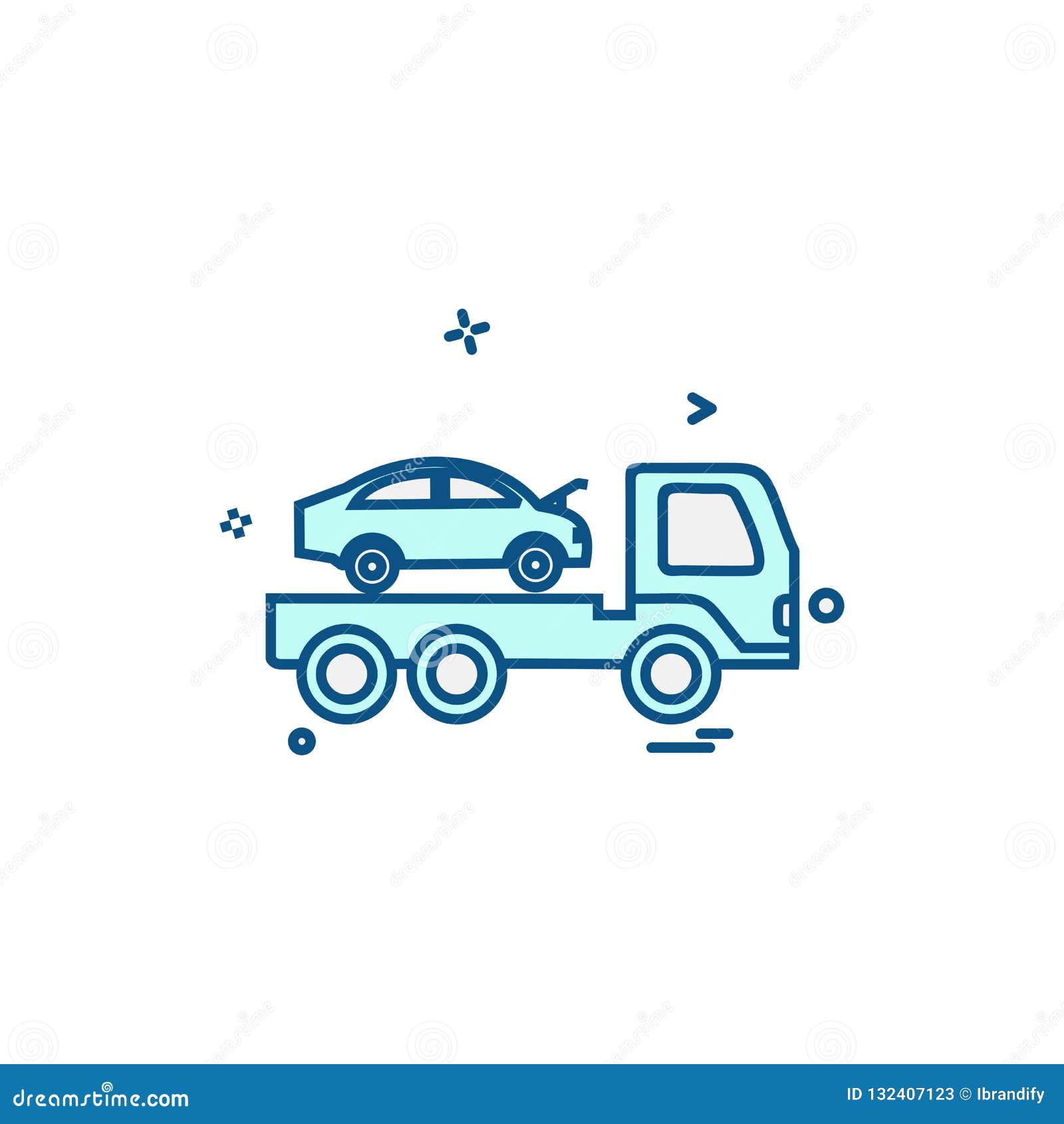 Car Workshop Icon Design Vector Stock Vector - Illustration of symbol ...