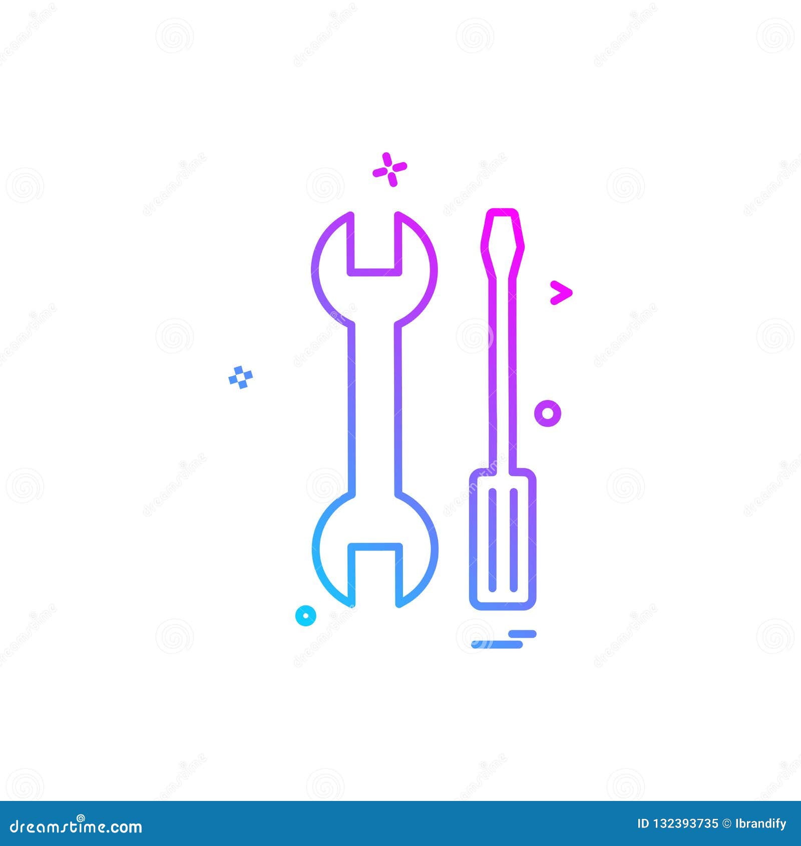 Car Workshop Icon Design Vector Stock Vector - Illustration of service ...