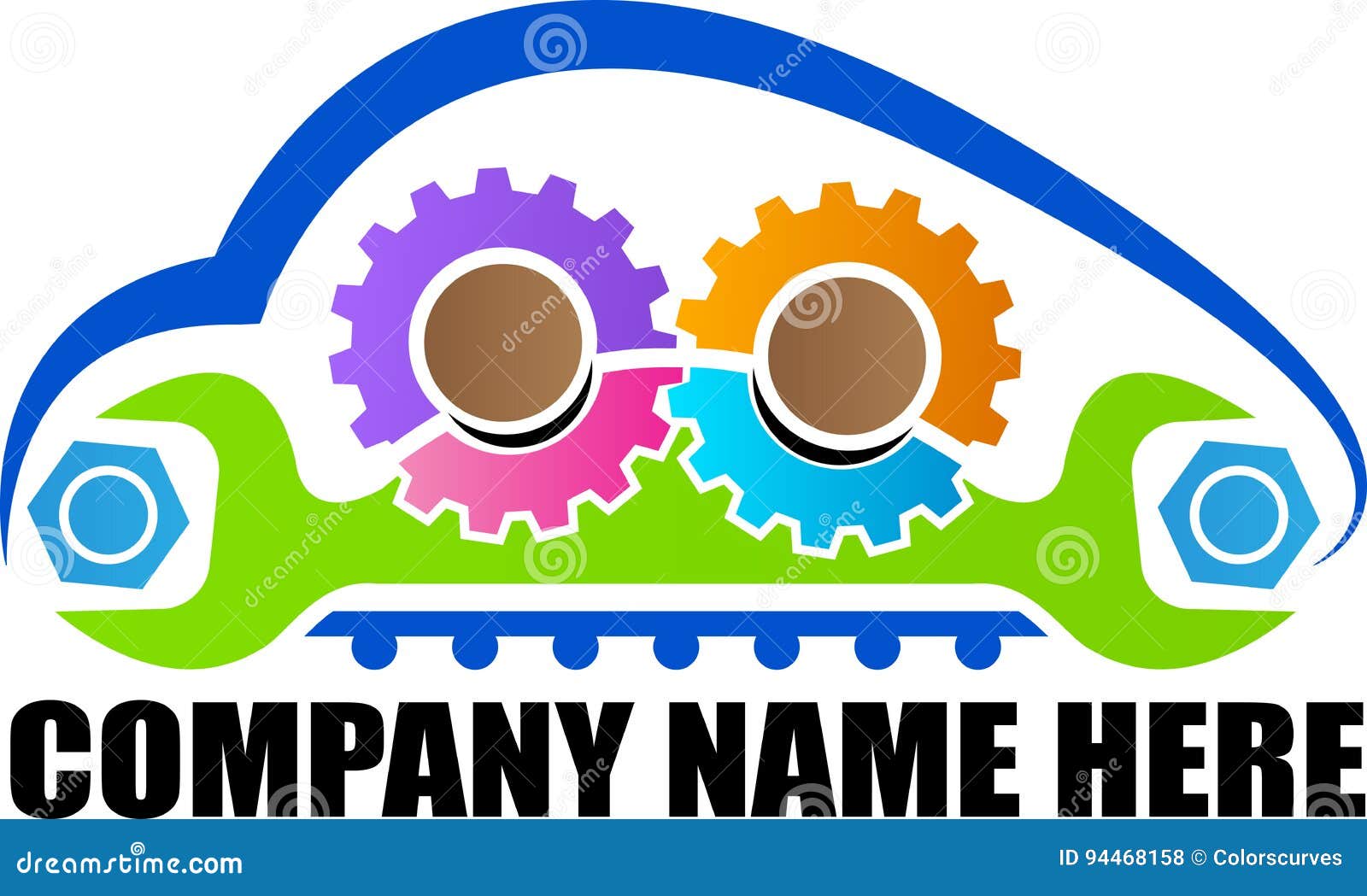 Car workshop logo stock vector. Illustration of brands - 94468158