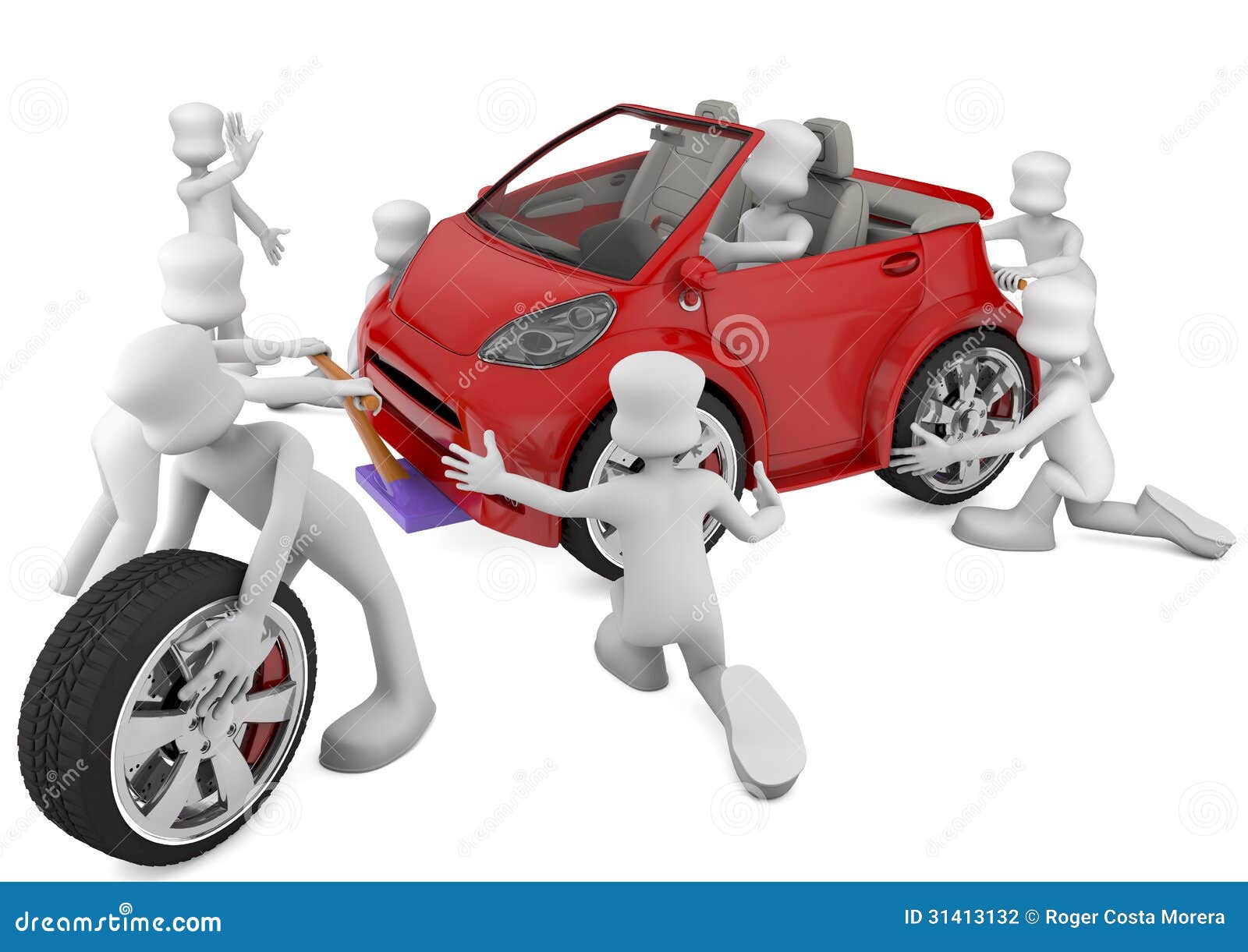 Car workshop stock illustration. Illustration of action - 31413132 Car workshop stock illustration. Illustration of action - 31413132