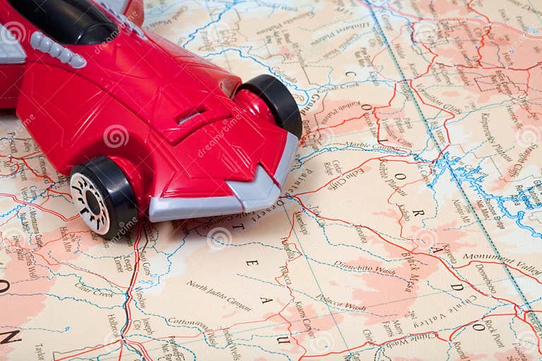 Car on world map stock image. Image of traveling, distance - 19597613