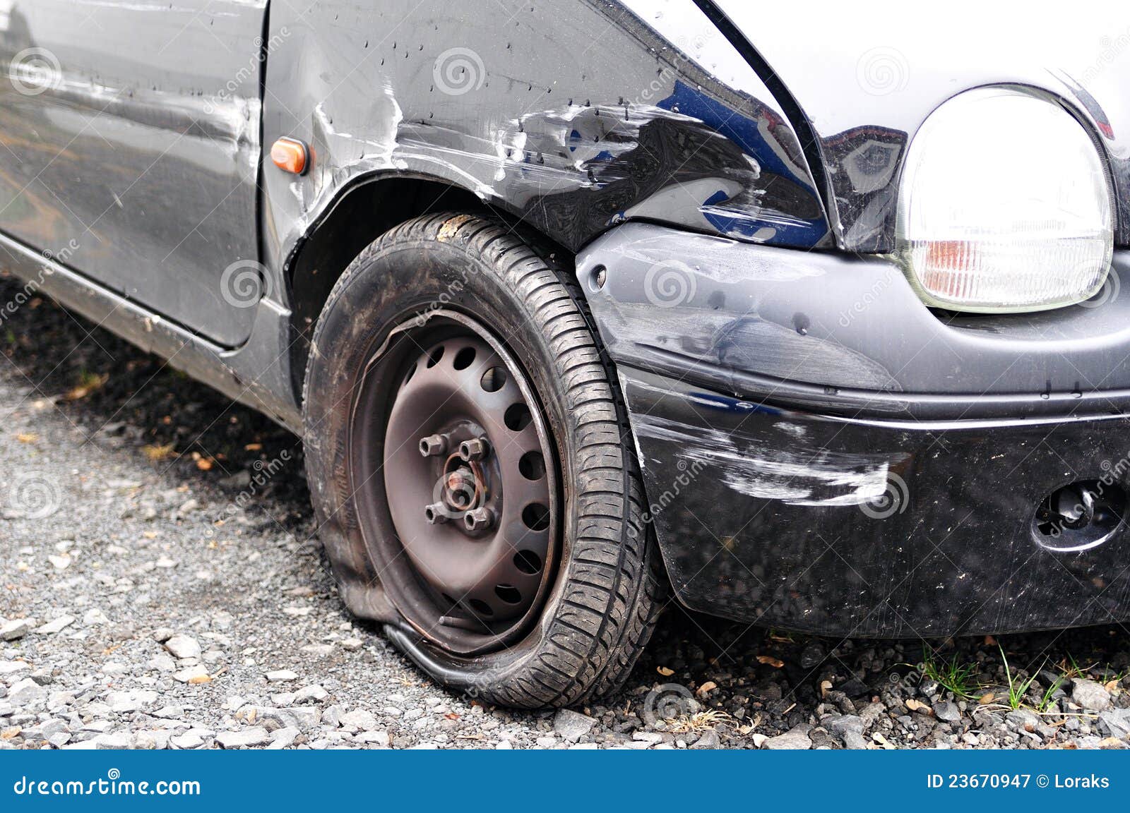 Car wreck. stock image. Image of collision, vehicle, body - 23670947