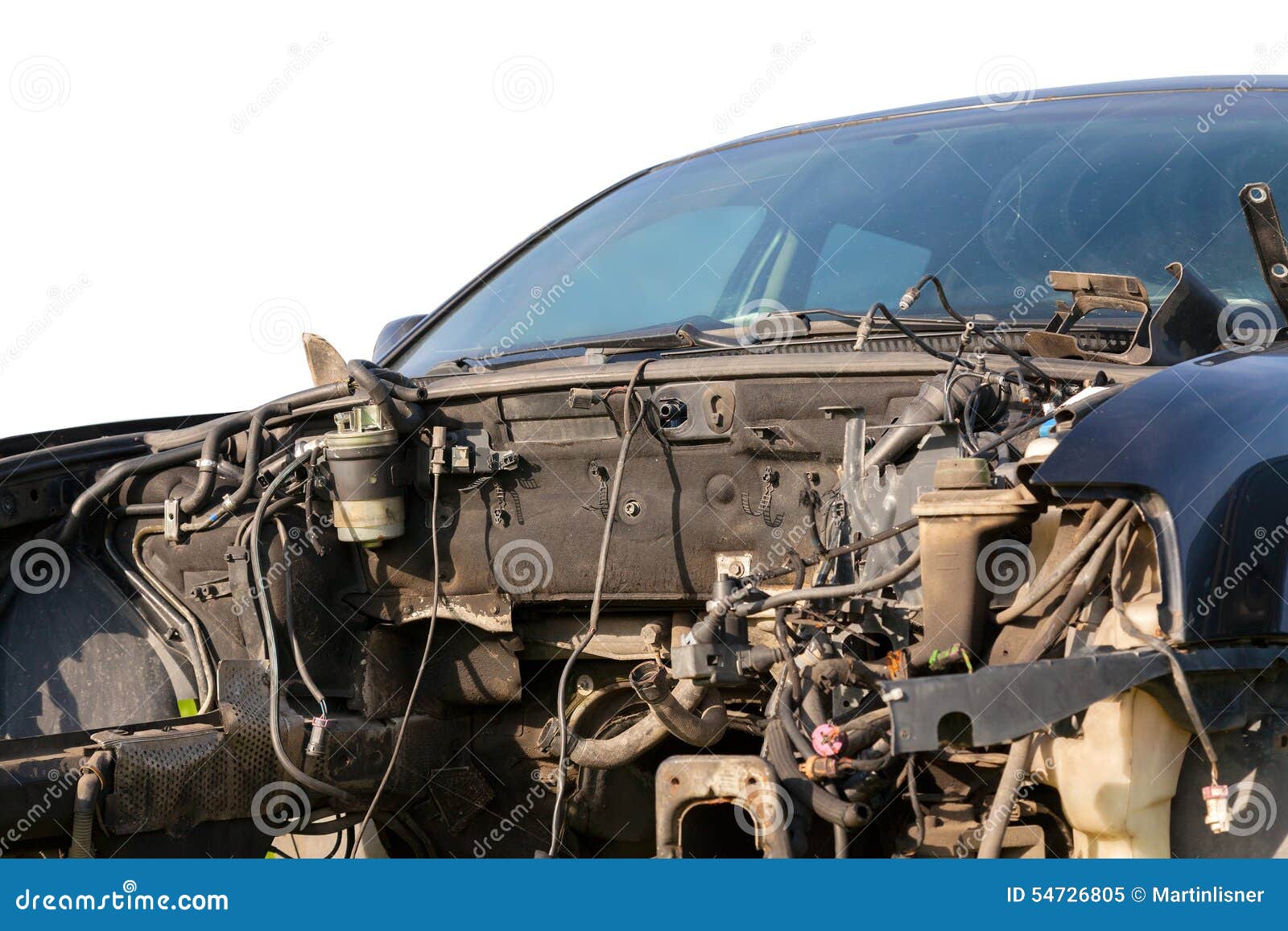 Car wreck stock image. Image of detail, closeup, vehicle - 54726805