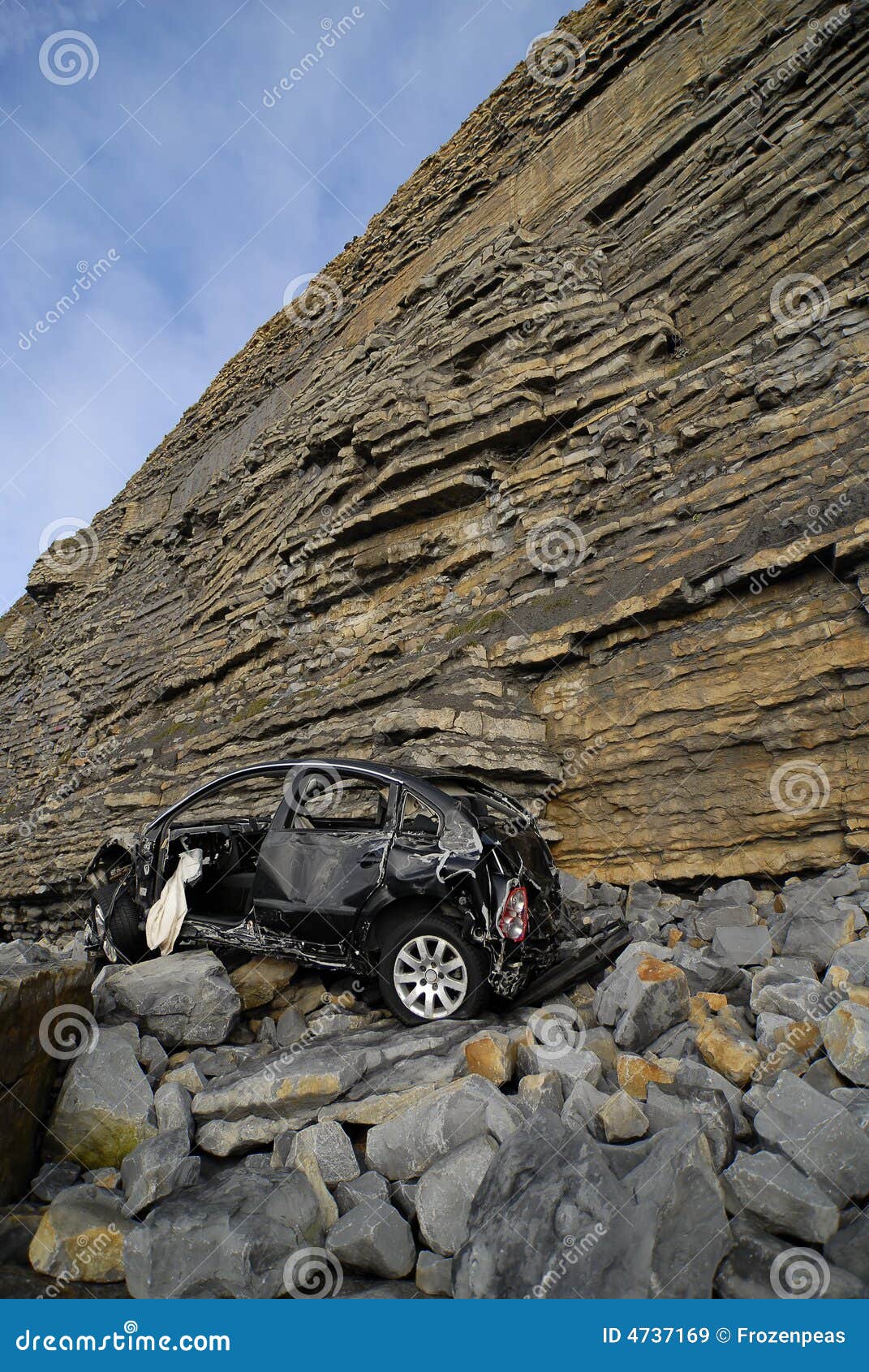 Car Wreckage Picture. Image: 4737169