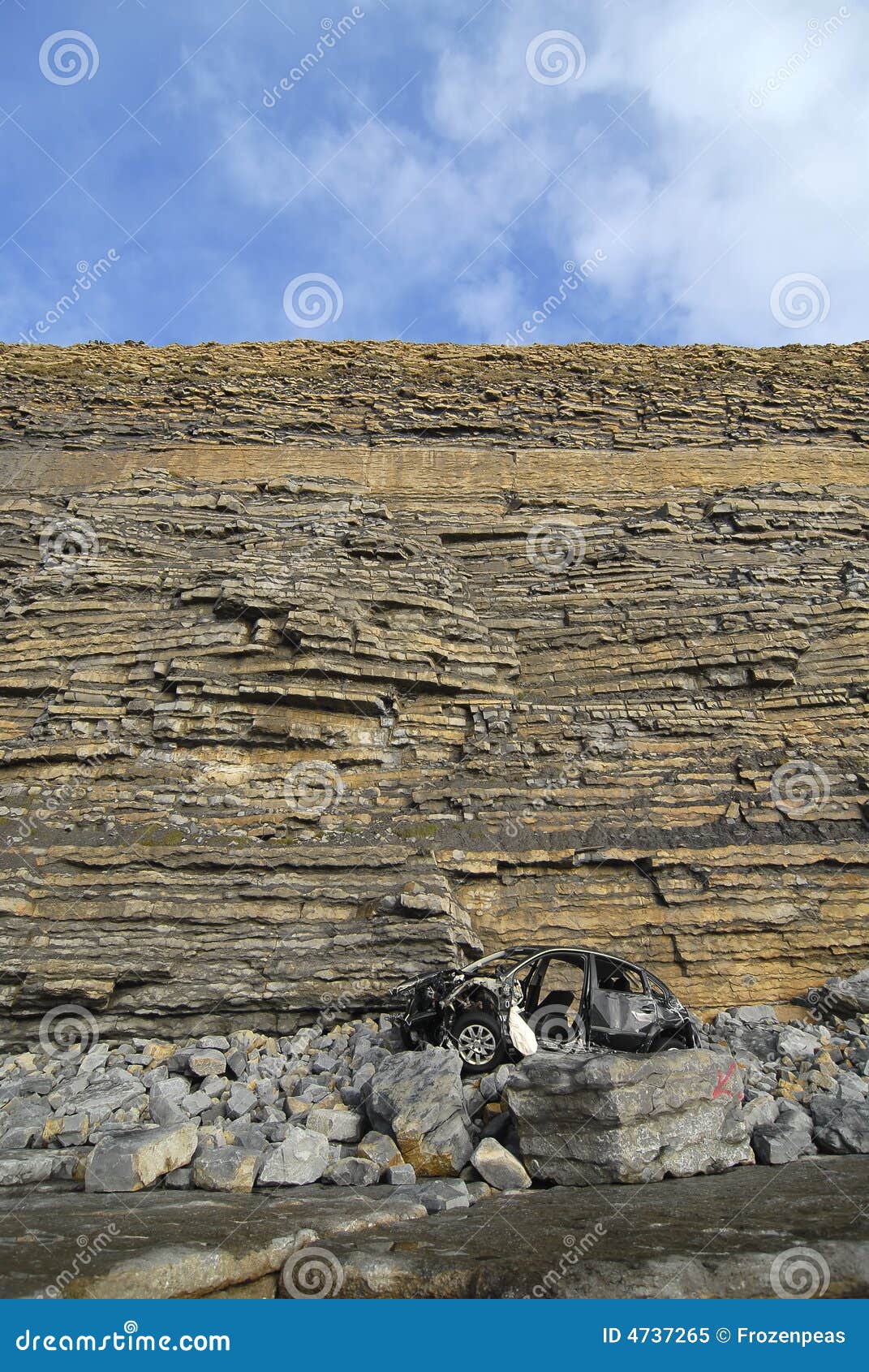 Car Wreckage Picture. Image: 4737265