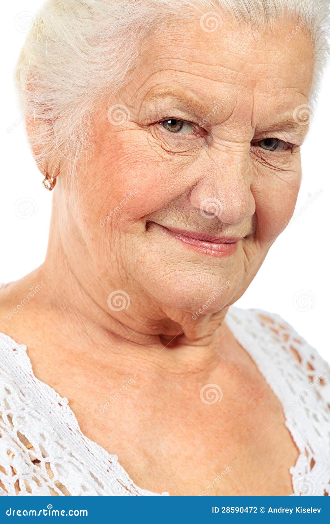 Cara de la abuelita foto de archivo. Imagen de hembra - 28590472