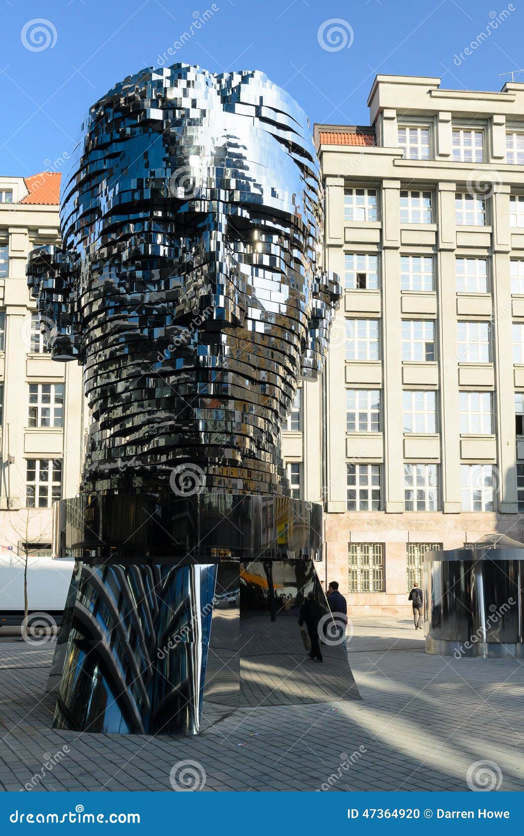 Cara de Praga imagem editorial. Imagem de céu, metal - 47364920