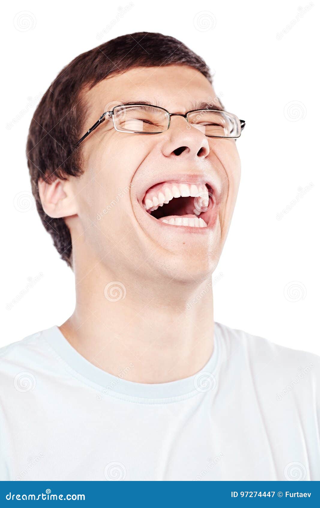 Cara de risa imagen de archivo. Imagen de hombre, individuos - 97274447