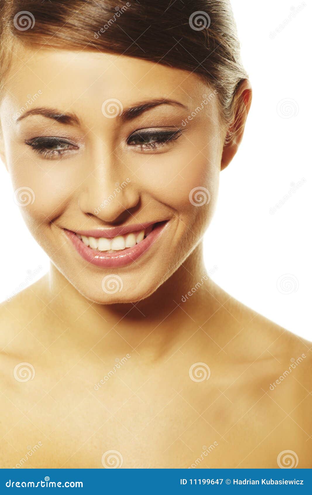 Cara De Risa De La Mujer Joven. Imagen de archivo - Imagen de frescura ...