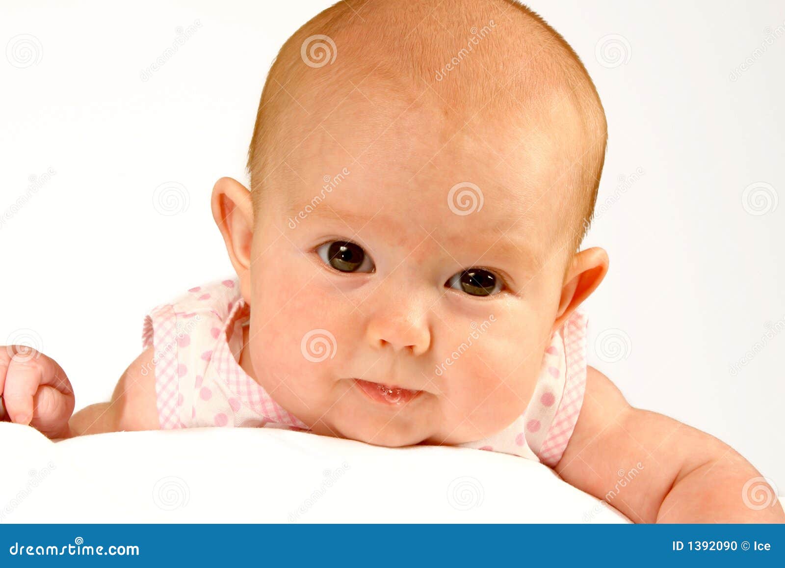 Cara del bebé foto de archivo. Imagen de muchacha, baboso - 1392090