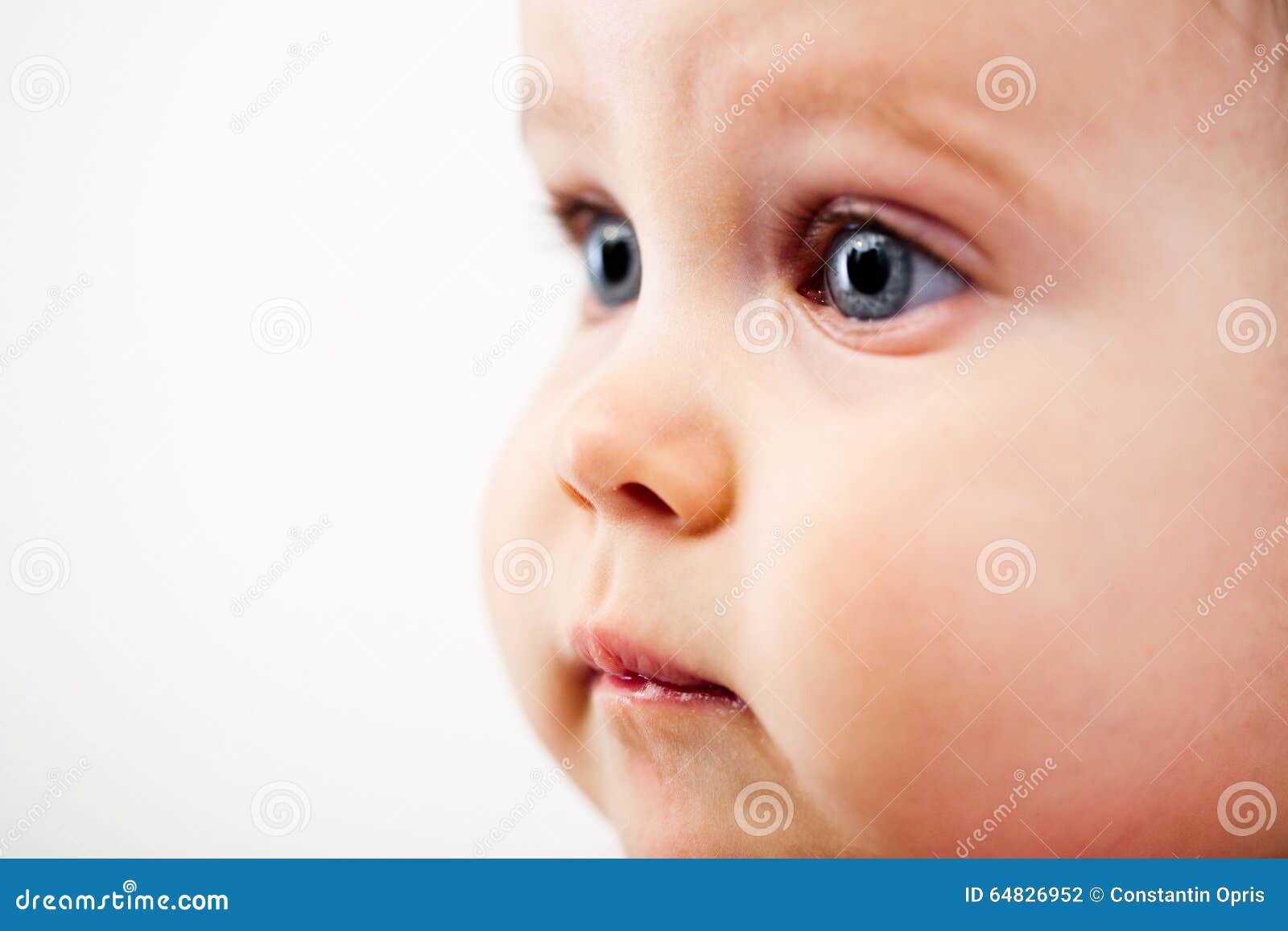 Cara del bebé foto de archivo. Imagen de tiro, alto, bebé - 64826952