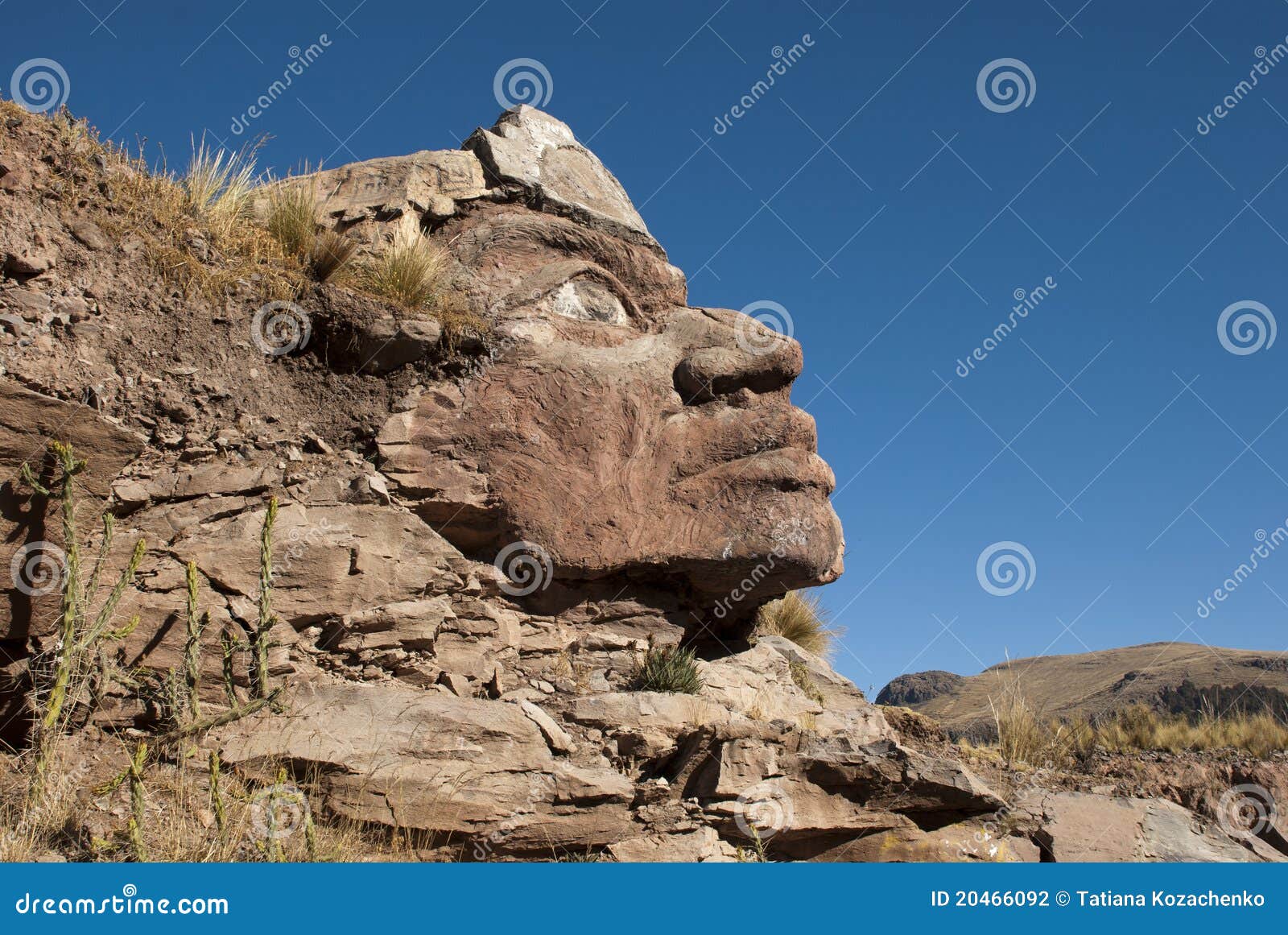 Cara del inca foto de archivo. Imagen de piedra, enorme - 20466092