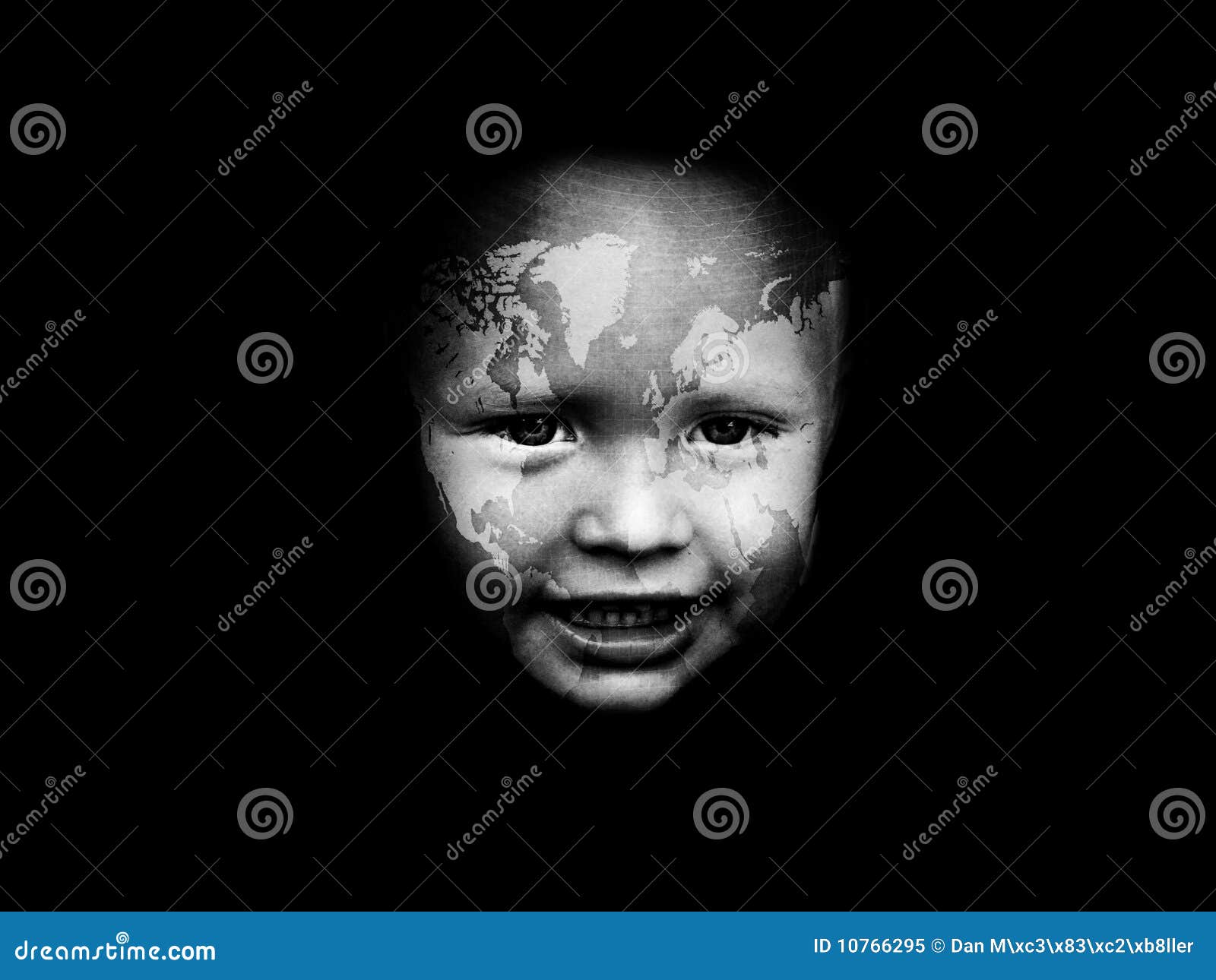 Cara del mundo imagen de archivo. Imagen de america, muchacho - 10766295