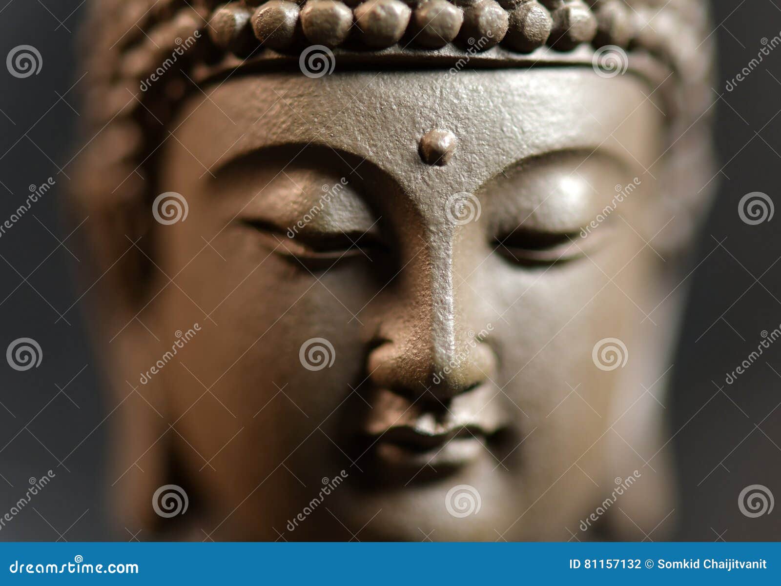 A Cara Do Zen Do Buda-estilo Foto de Stock - Imagem de esclarecimento ...
