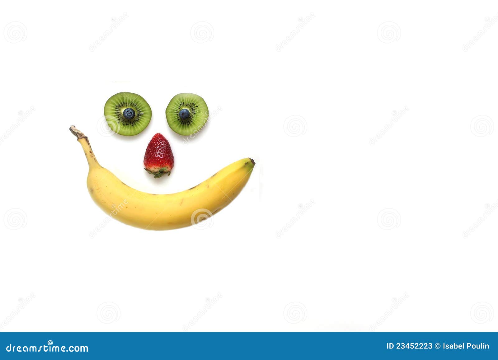 Cara Feliz Hecha Con Las Frutas Imagen de archivo - Imagen de fondo ...