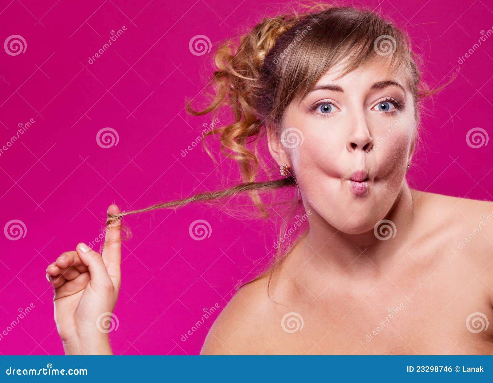 Cara tonta foto de archivo. Imagen de chistoso, divertido - 23298746