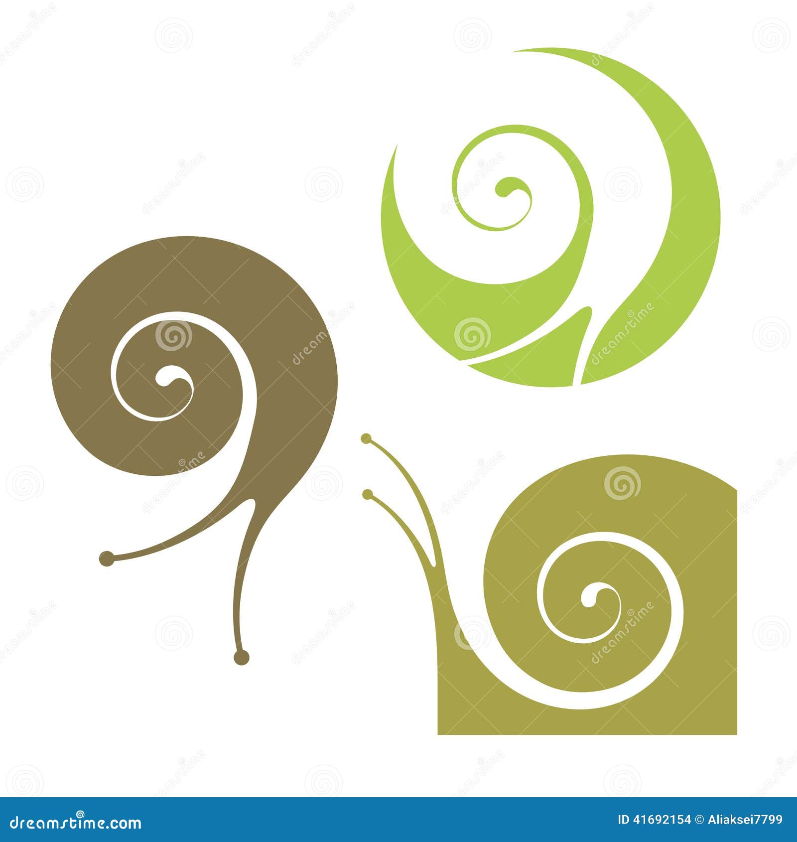 Caracol ilustración del vector. Ilustración de inusual - 41692154