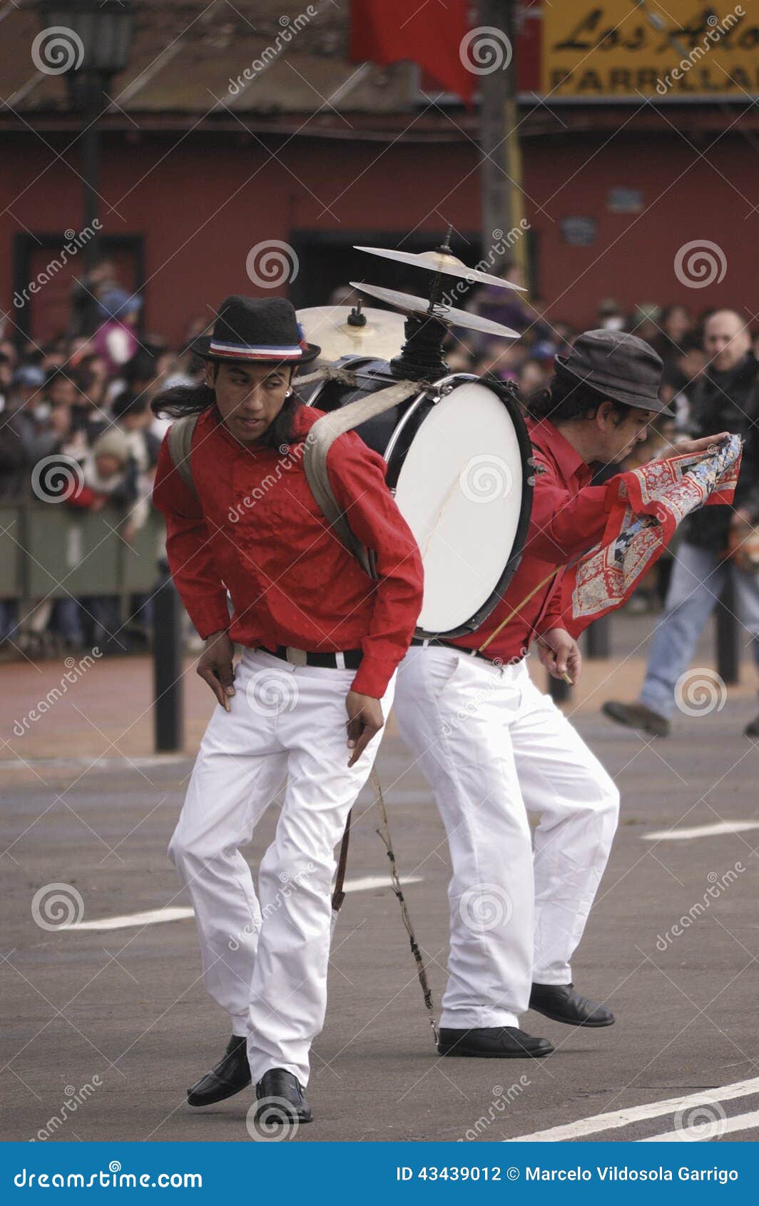 Caracteres Chilenos Típicos Fotografía editorial - Imagen de tambor ...