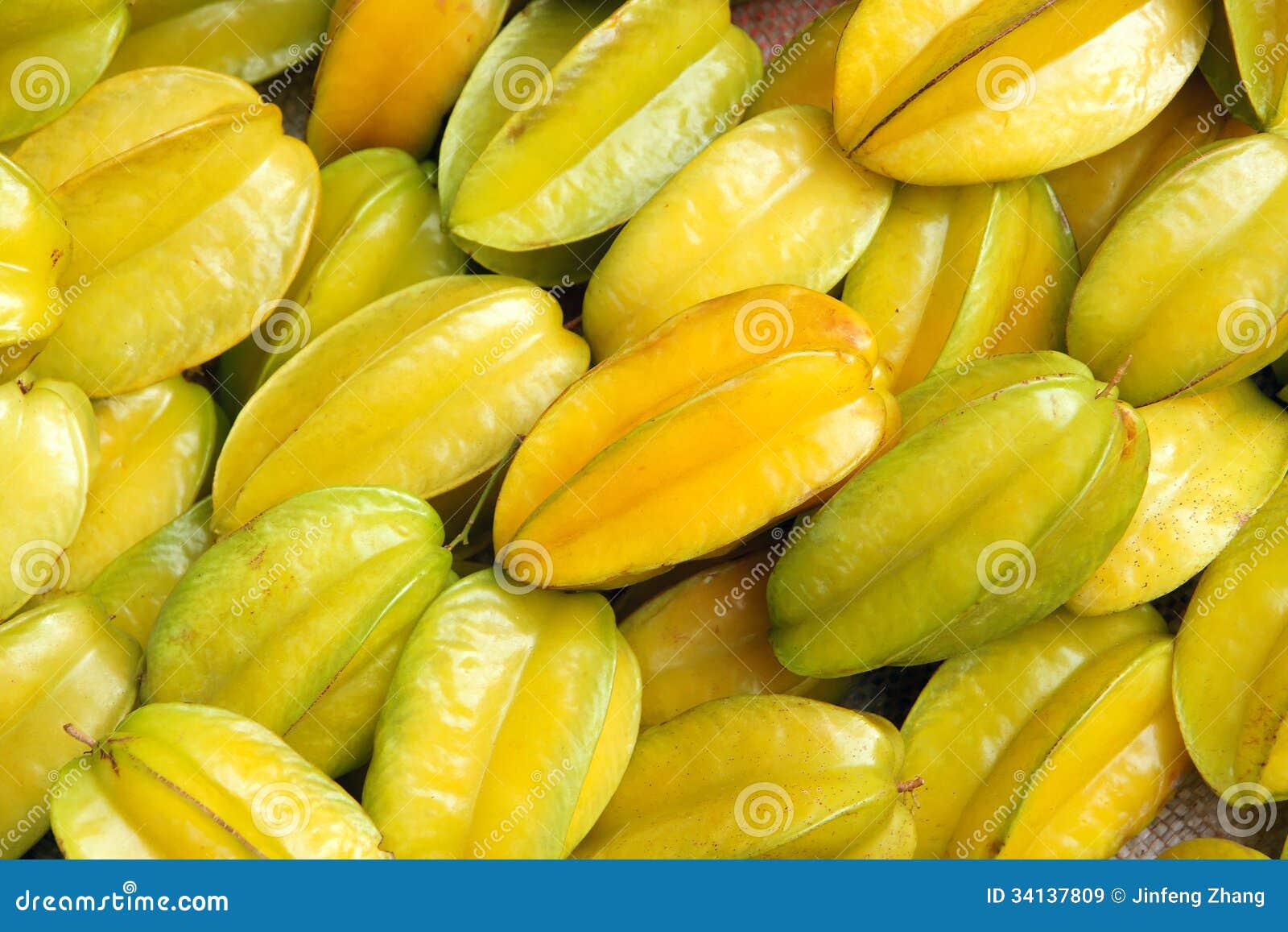 Carambola fruits stock image. Image of juicy, fruits - 34137809
