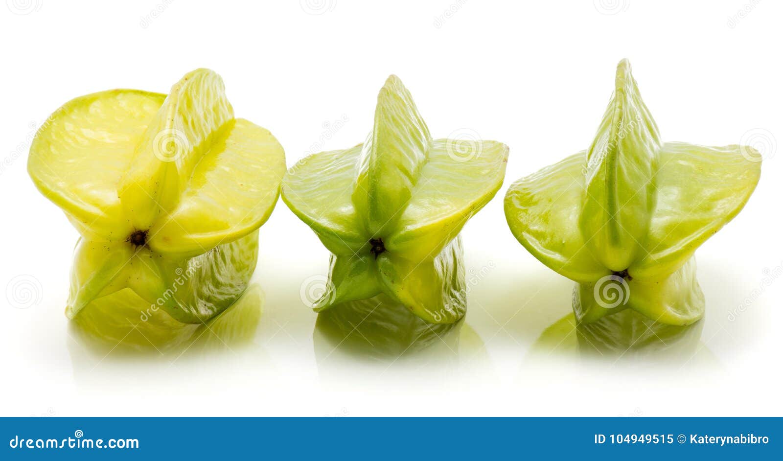 Fresh Carambola isolated stock image. Image of food - 104949515