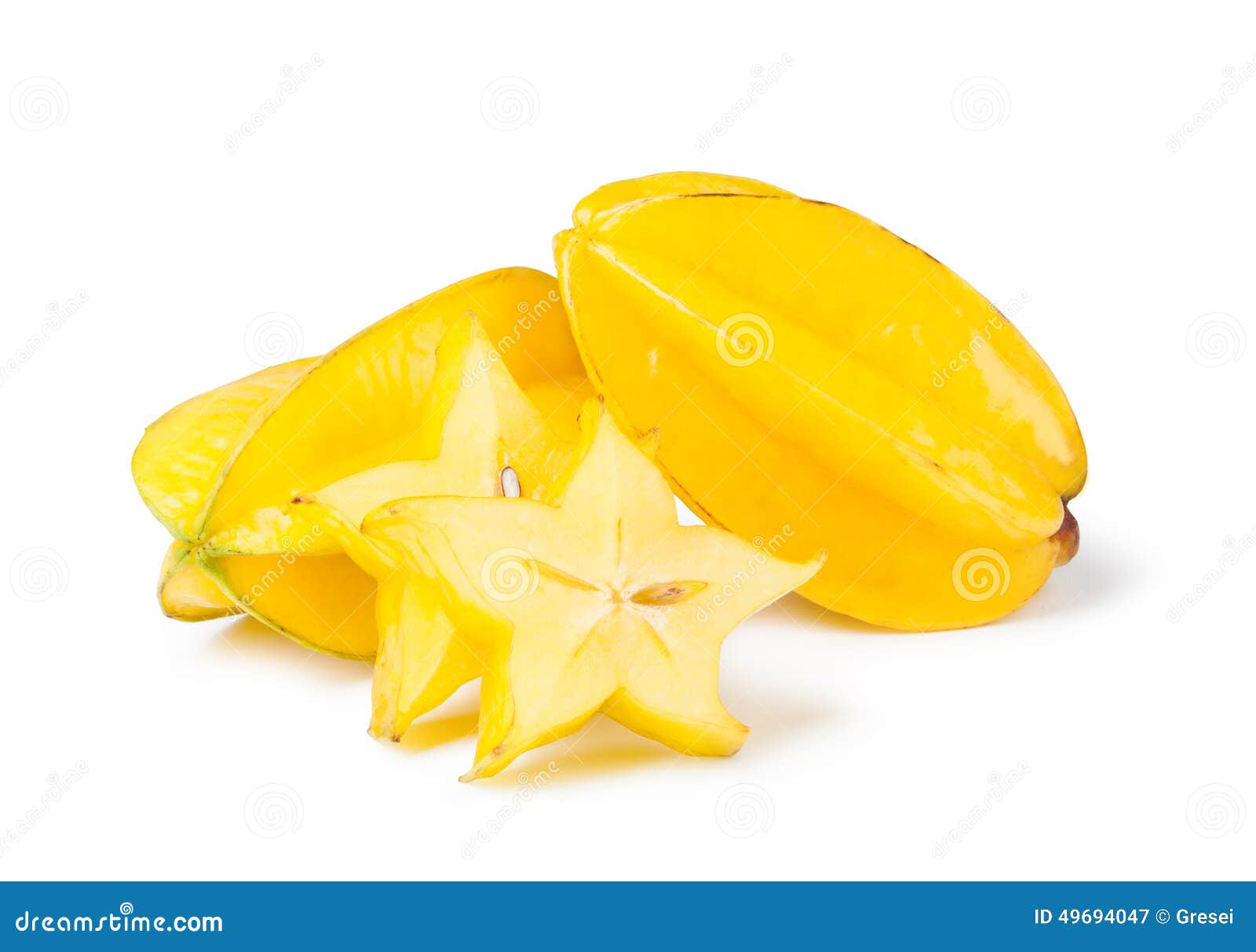 Carambola Van Het Sterfruit Stock Afbeelding - Image of gezond ...