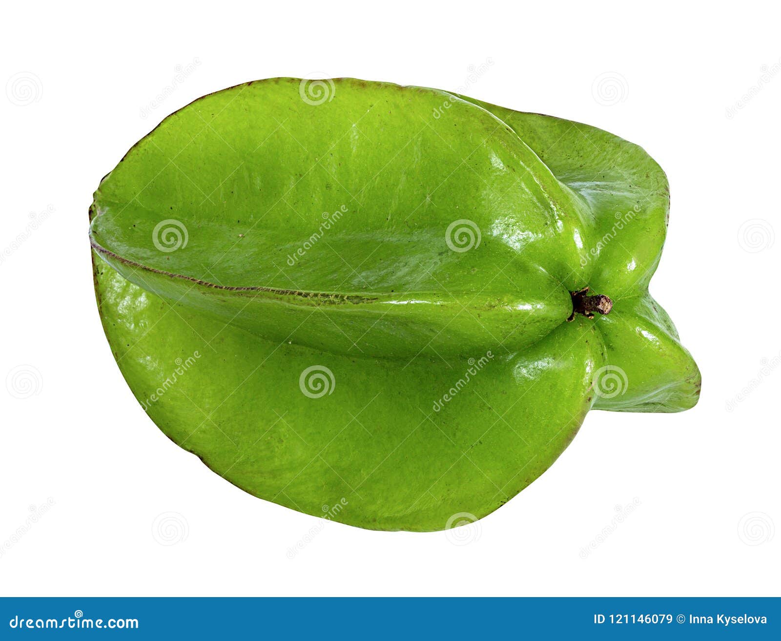 Carambole Isolated on White Stock Image - Image of background, green ...