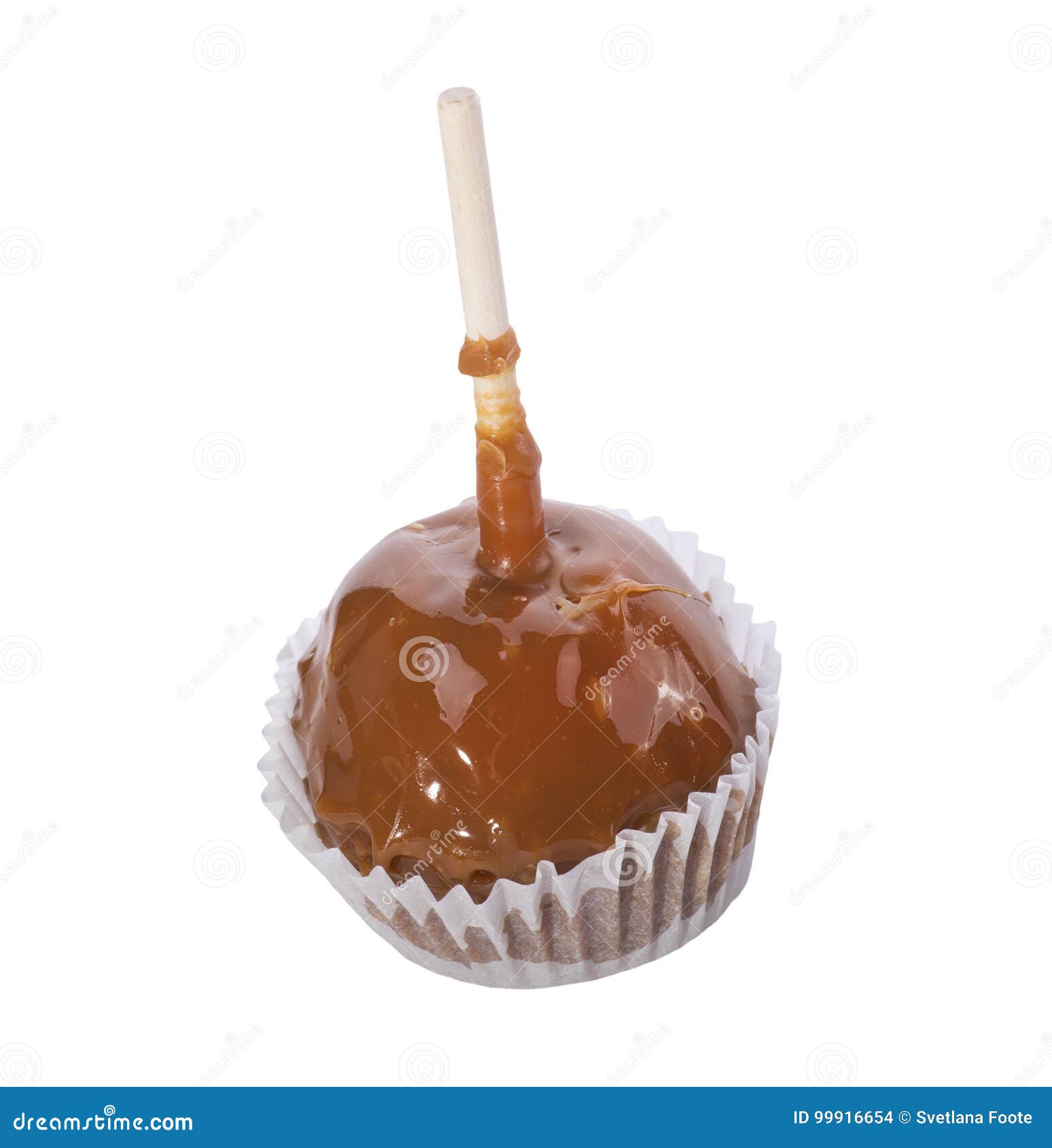 Caramel Apple or Candy Apple Stock Photo - Image of food, dessert: 99916654