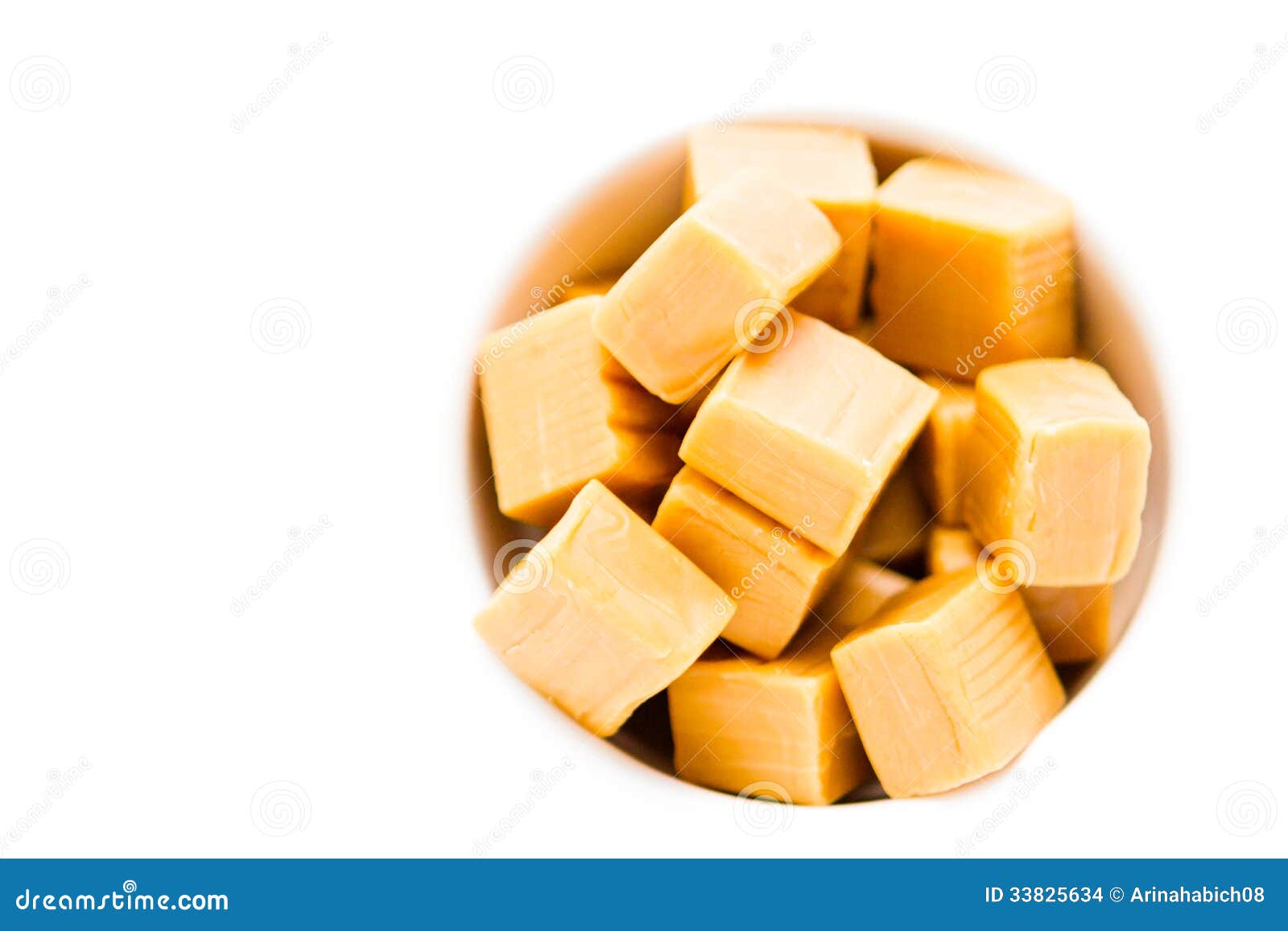 Caramel candy stock photo. Image of pile, vanilla, opened - 33825634