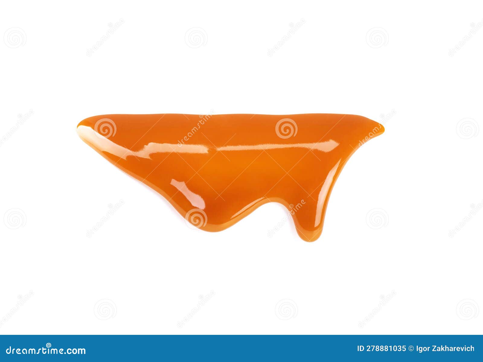 Caramel Drip on White Background Stock Image - Image of cool, peanuts ...
