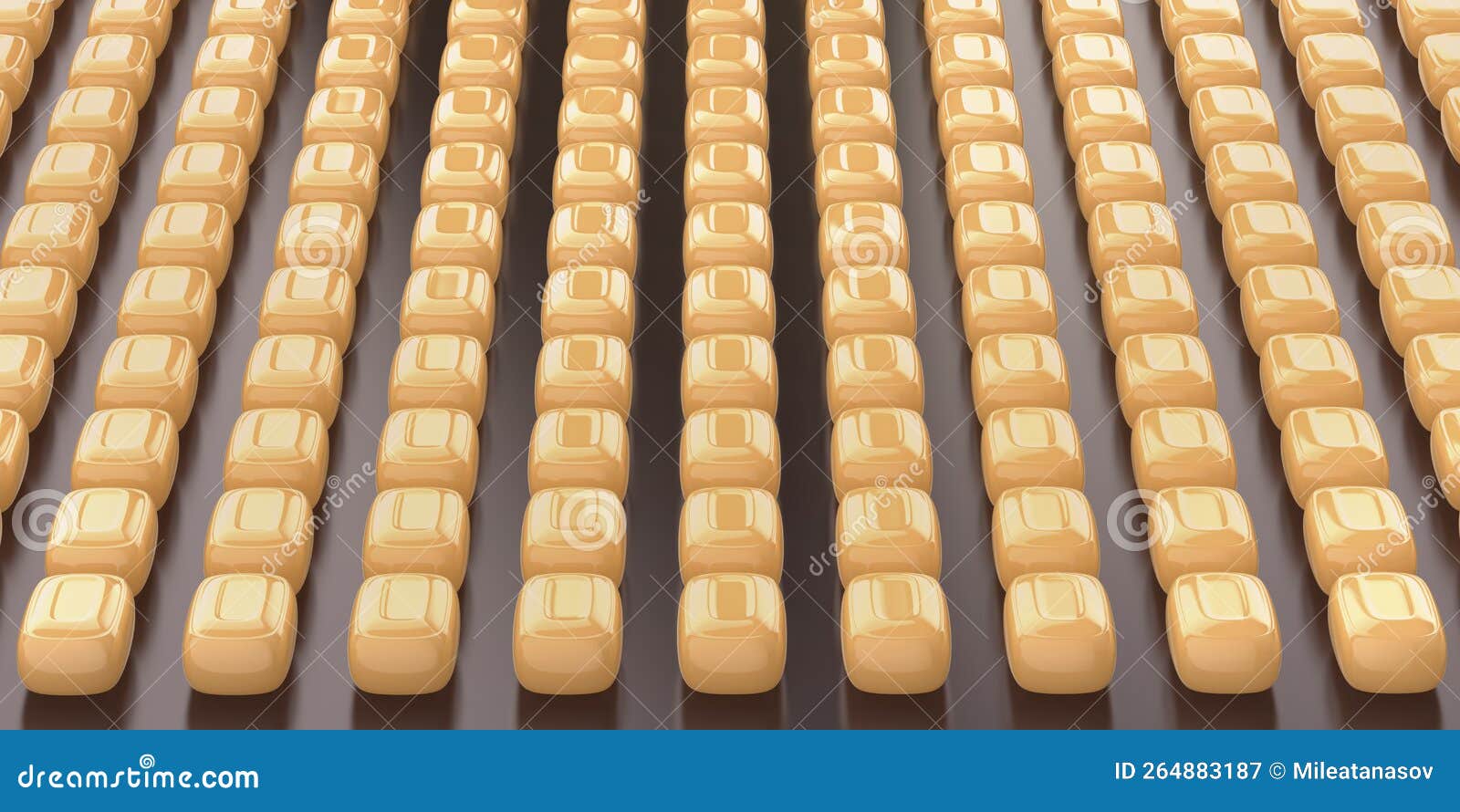 Caramel hard candies stock illustration. Illustration of snack - 264883187