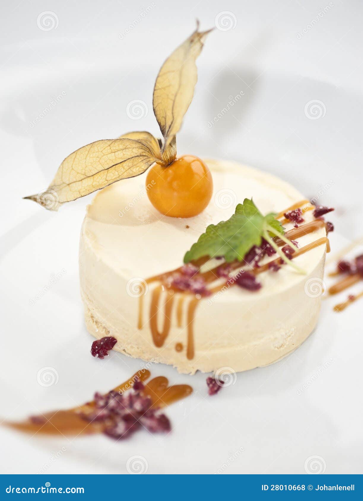 Caramel parfait stock photo. Image of fruits, fresh, homemade - 28010668