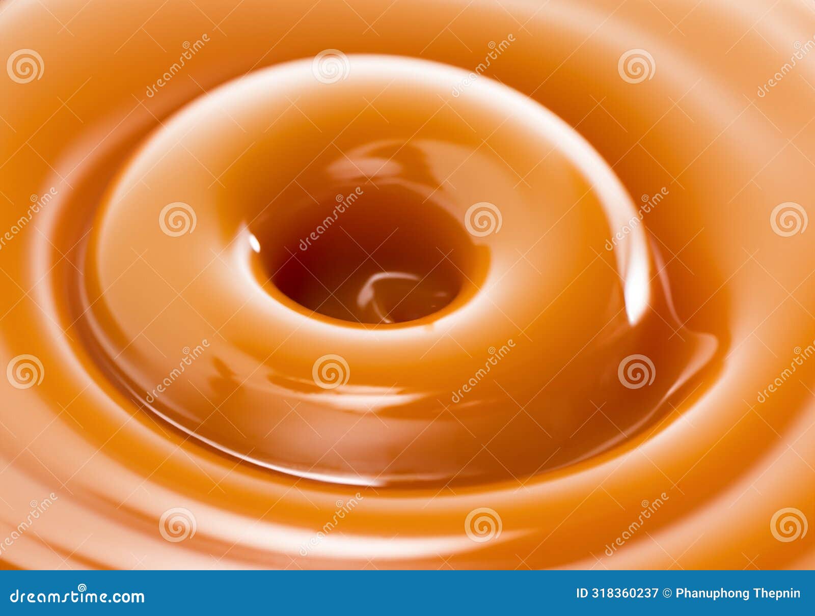 Caramel Sauce, Liquid Syrup Splash Stock Illustration - Illustration of ...