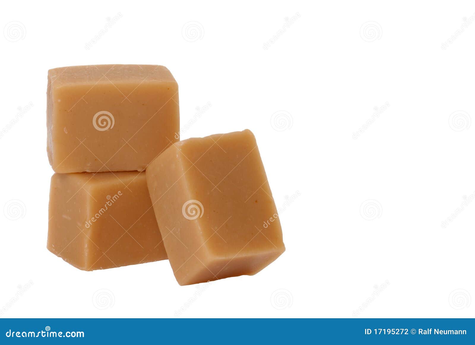 Caramel sweets, isolated stock photo. Image of chocolate - 17195272