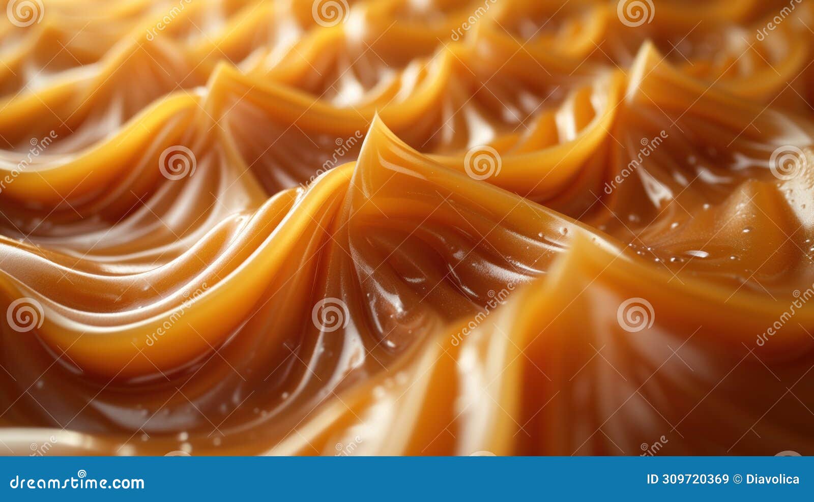 Caramel Texture Background Closeup Stock Illustration - Illustration of ...