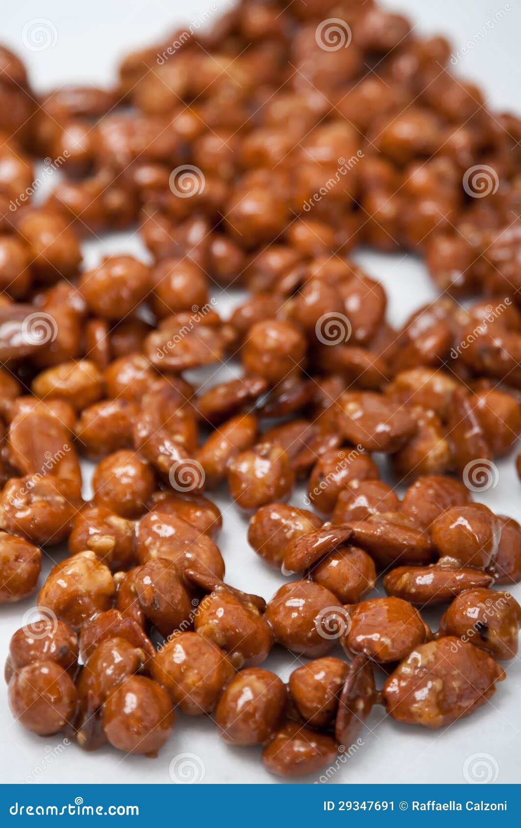 Caramelised hazelnuts stock image. Image of sweet, state - 29347691