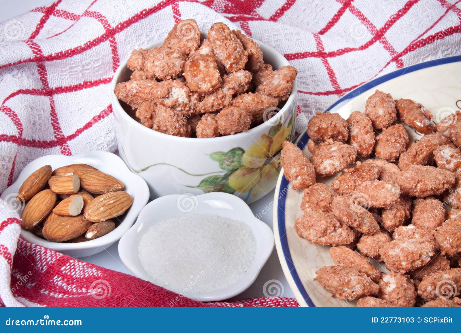 Caramelized almonds stock image. Image of macro, nourishing - 22773103